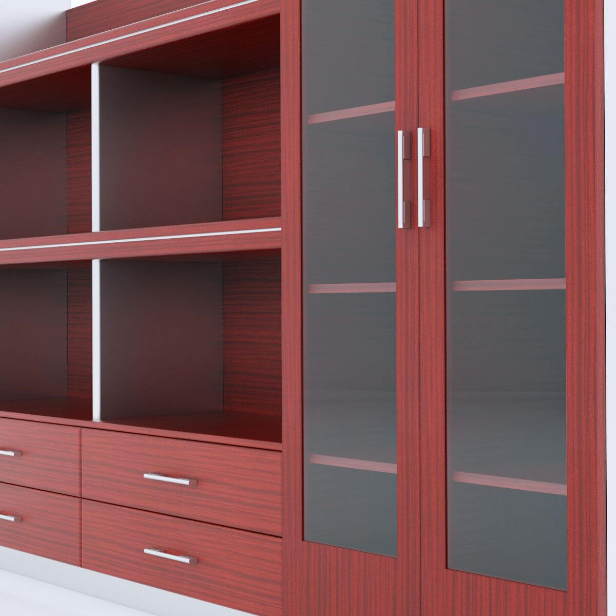 Merx Zeus Bookcases - 3D Model by zifir3d