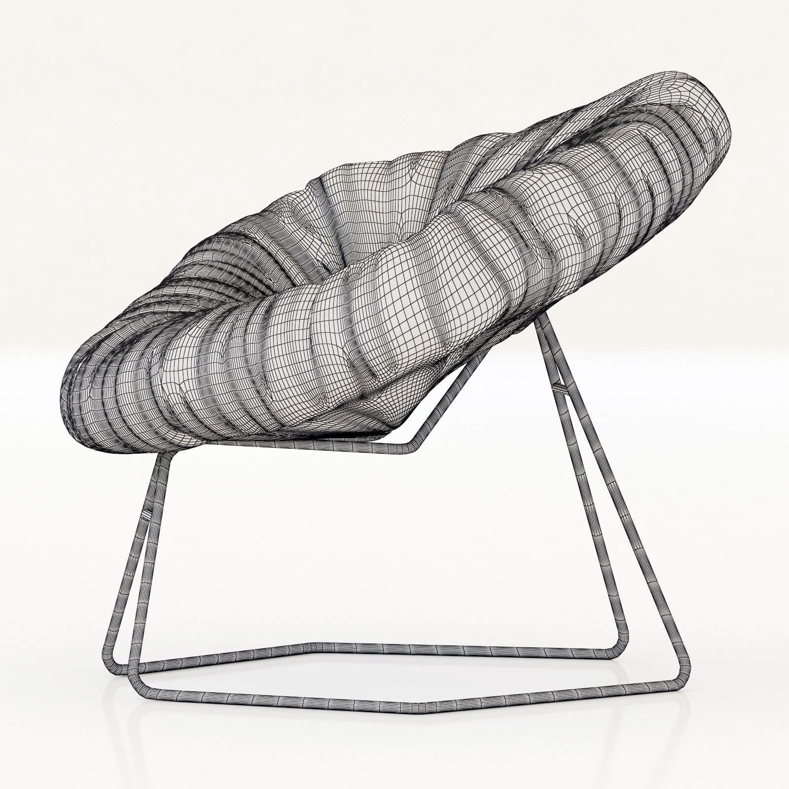 MIDJ Mask Chair - 3D Model by zifir3d