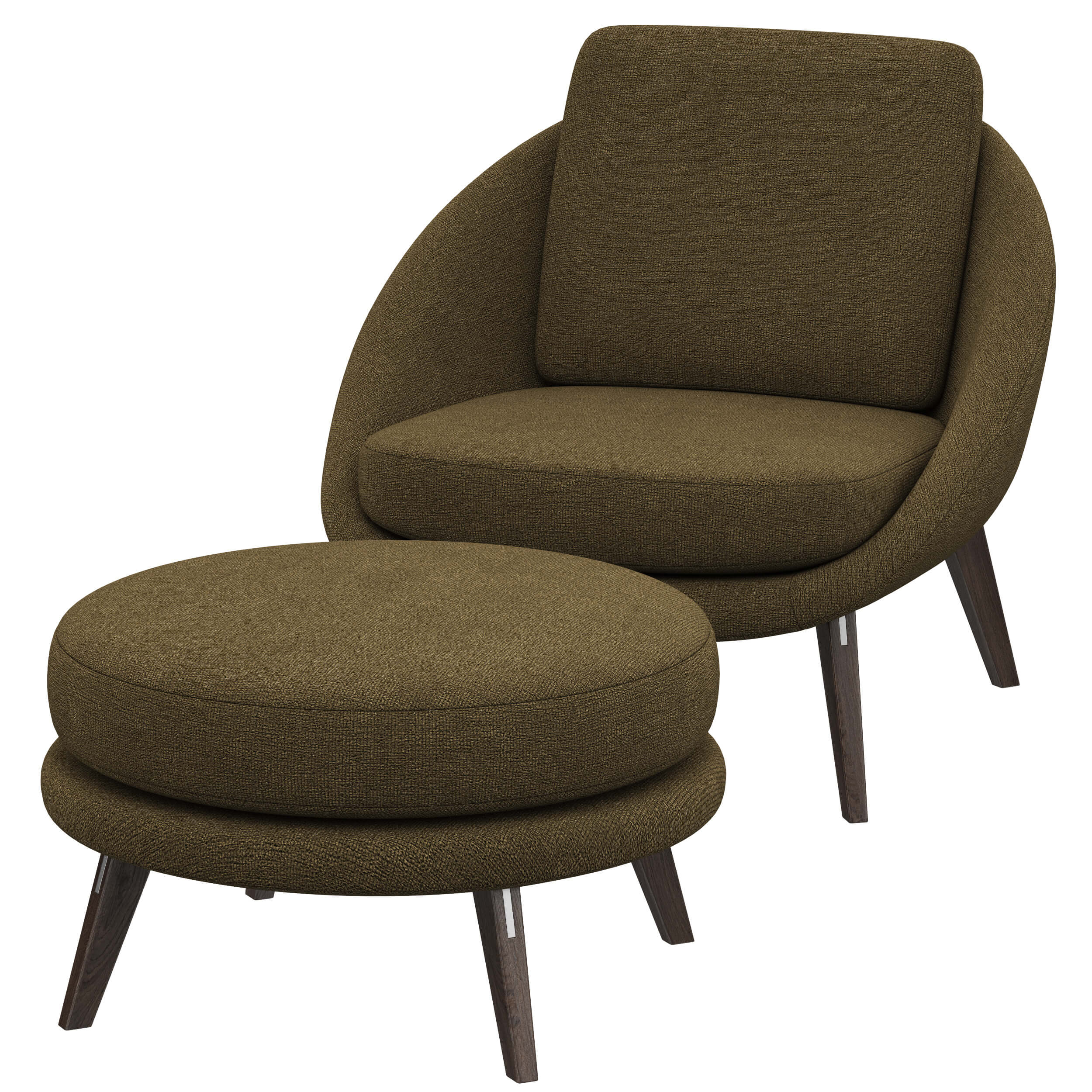 Minotti Lido Chair - 3D Model by zifir3d