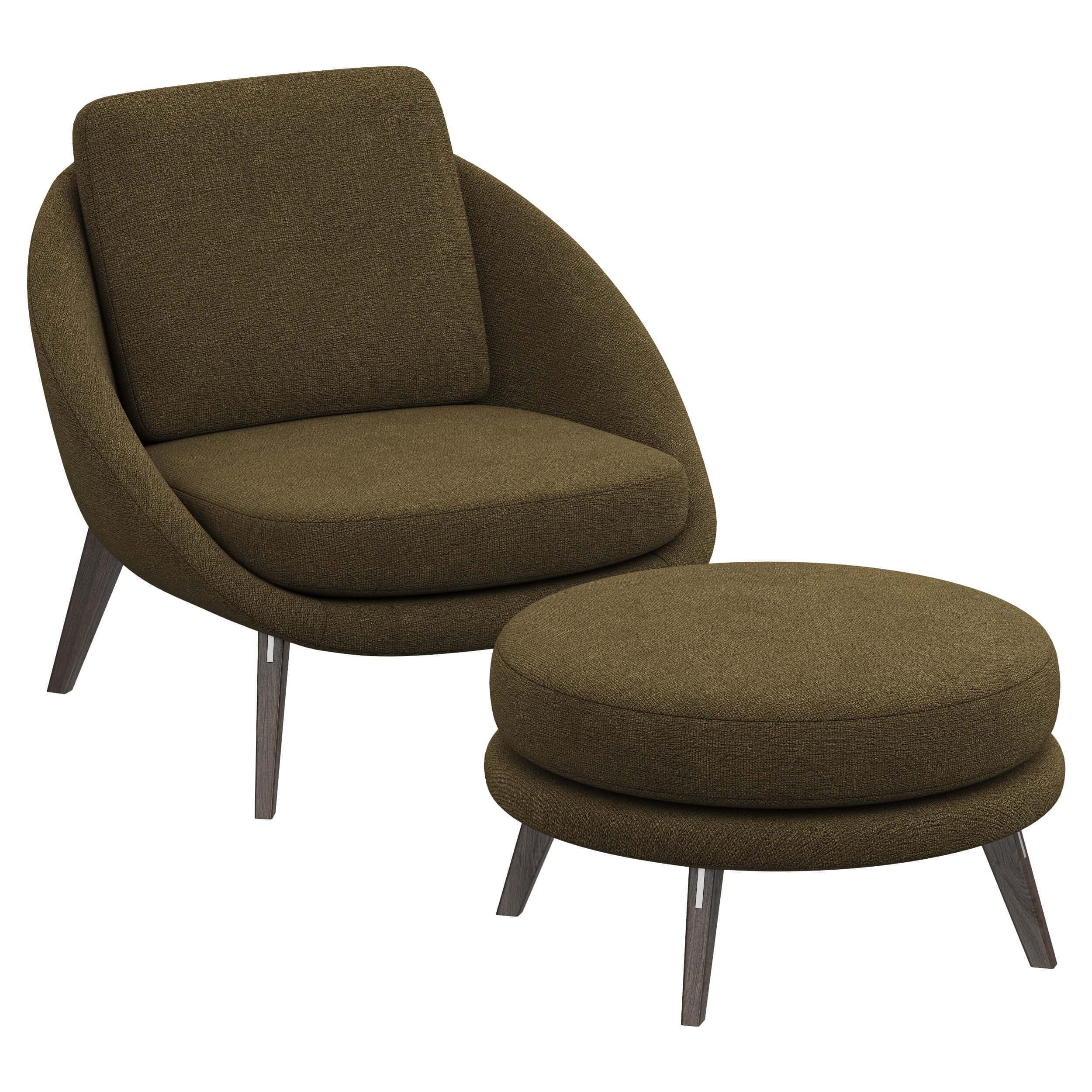 Minotti Lido Chair - 3D Model by zifir3d