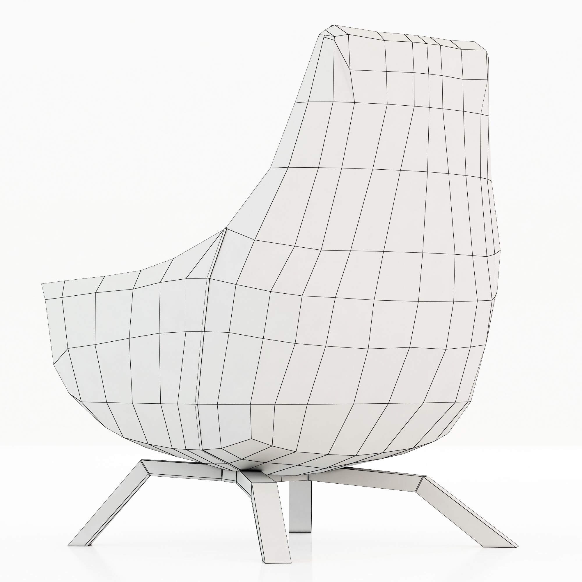 Misura Emme Ermes Chair - 3D Model by zifir3d