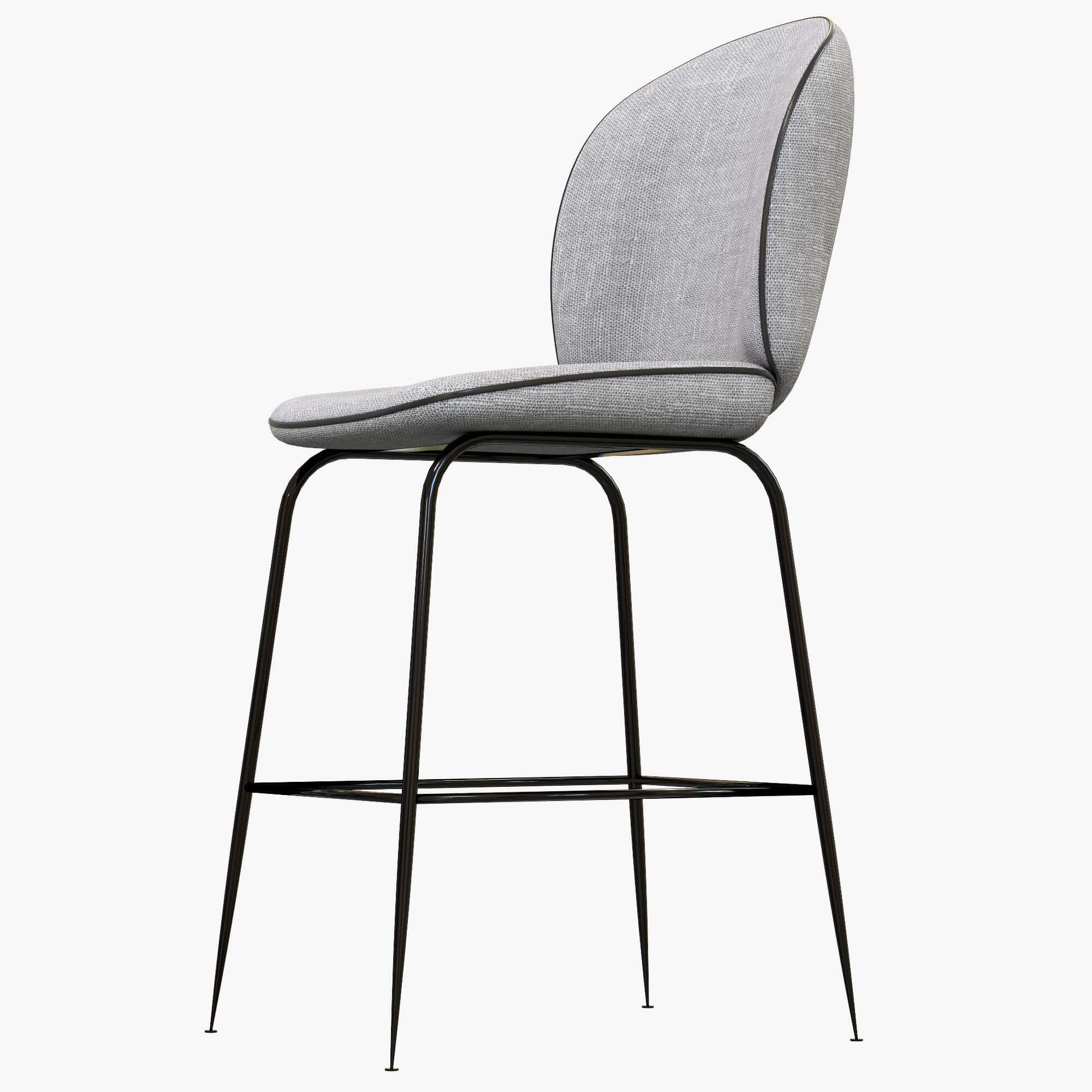 Modern Bar Stool - 3D Model by zifir3d