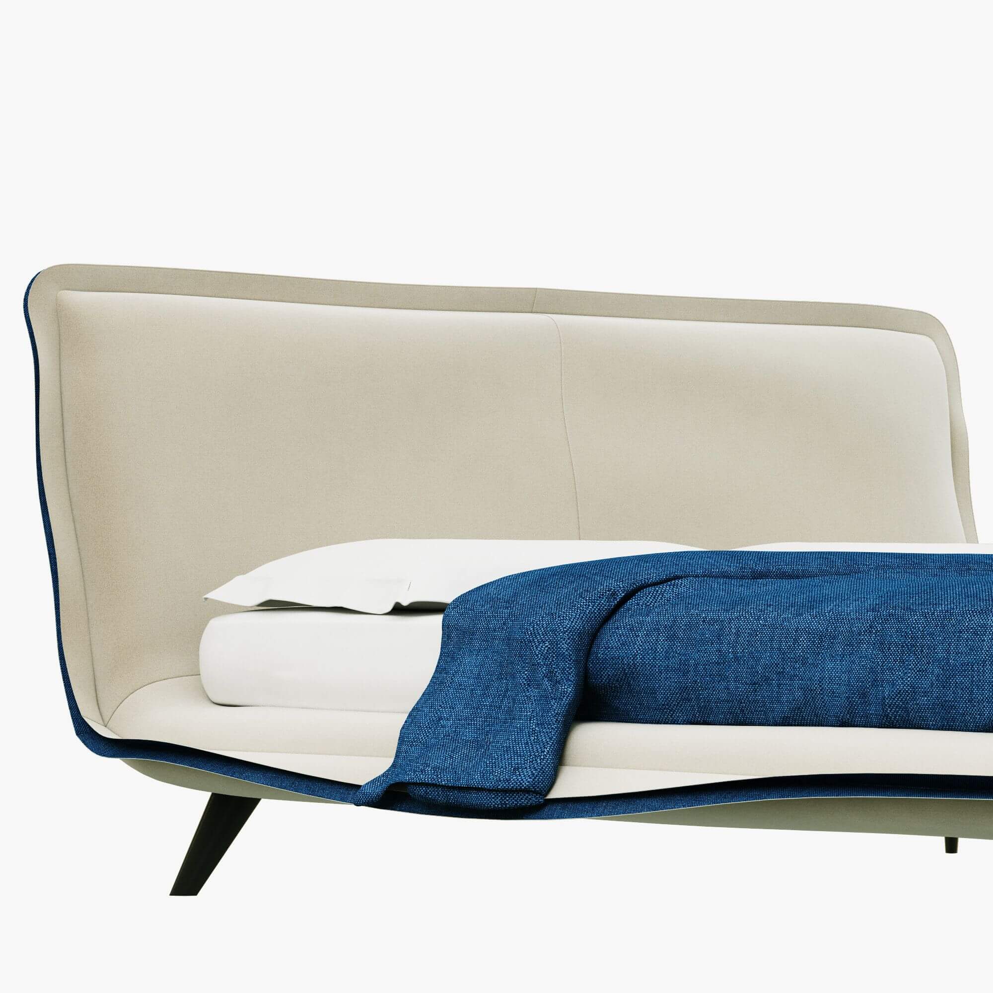 Natuzzi Piuma Bed - 3D Model by zifir3d