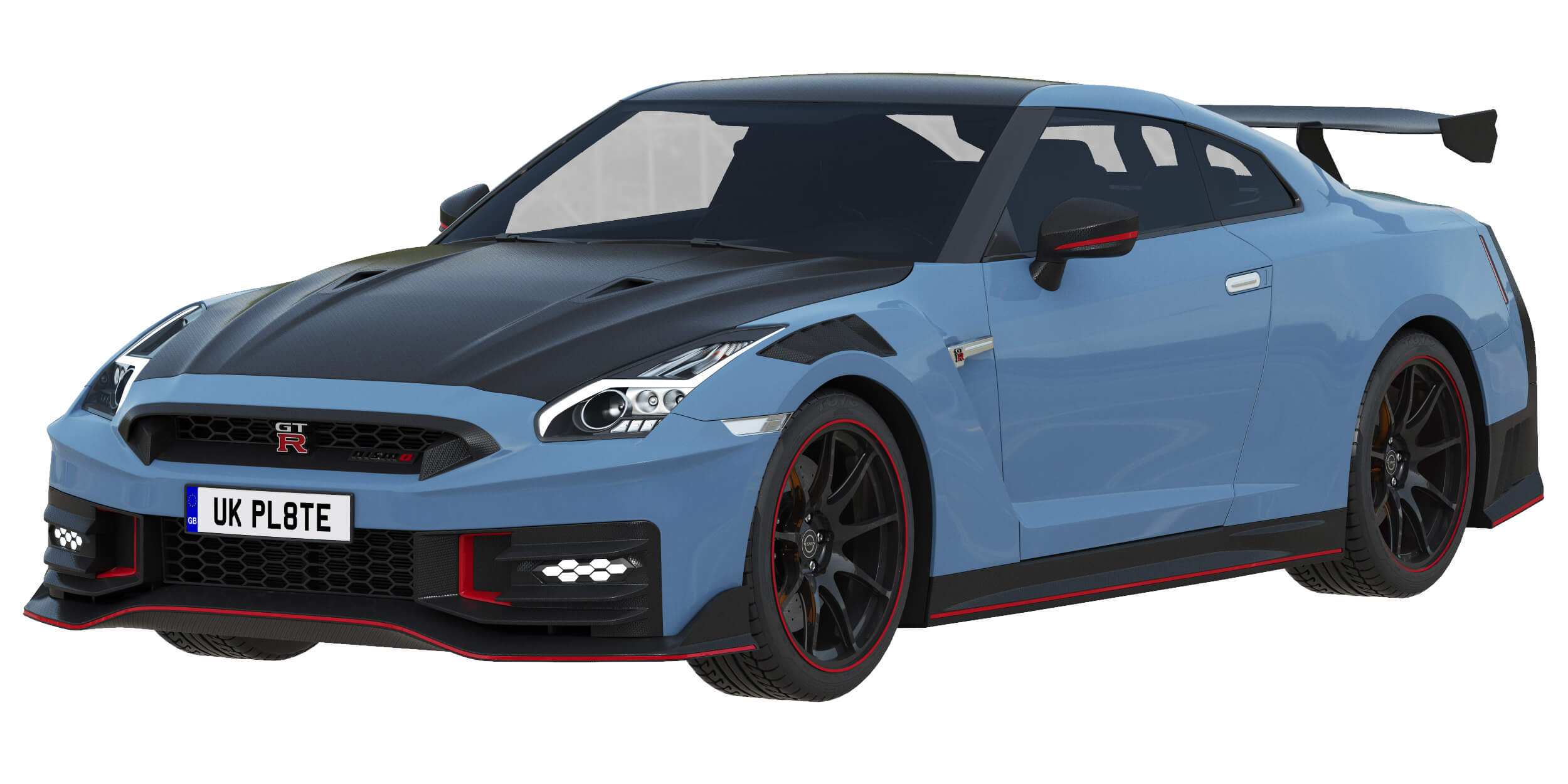 Nissan GT-R Nismo 3D Model by zifir3d
