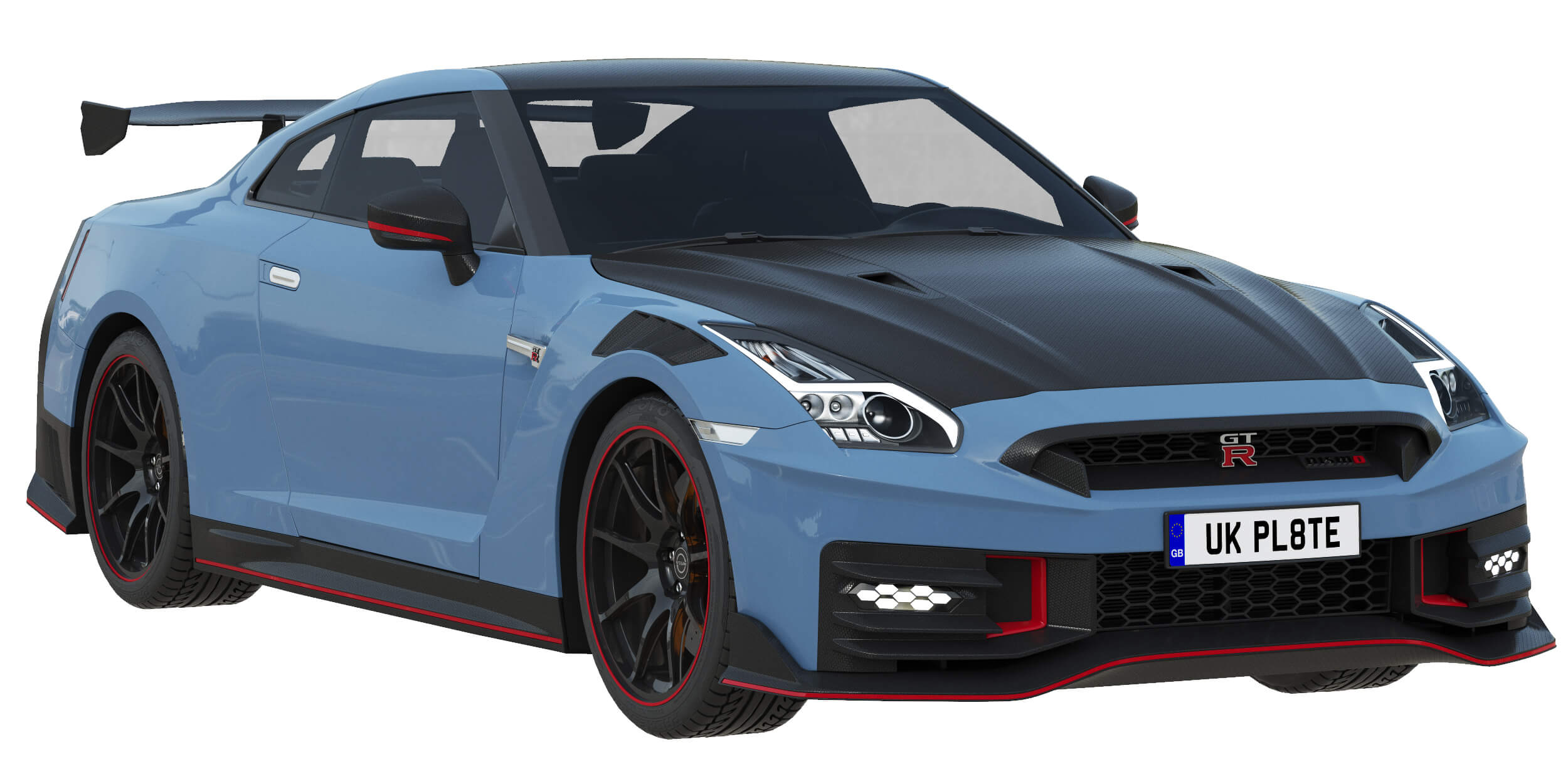 Nissan GT-R Nismo 3D Model by zifir3d