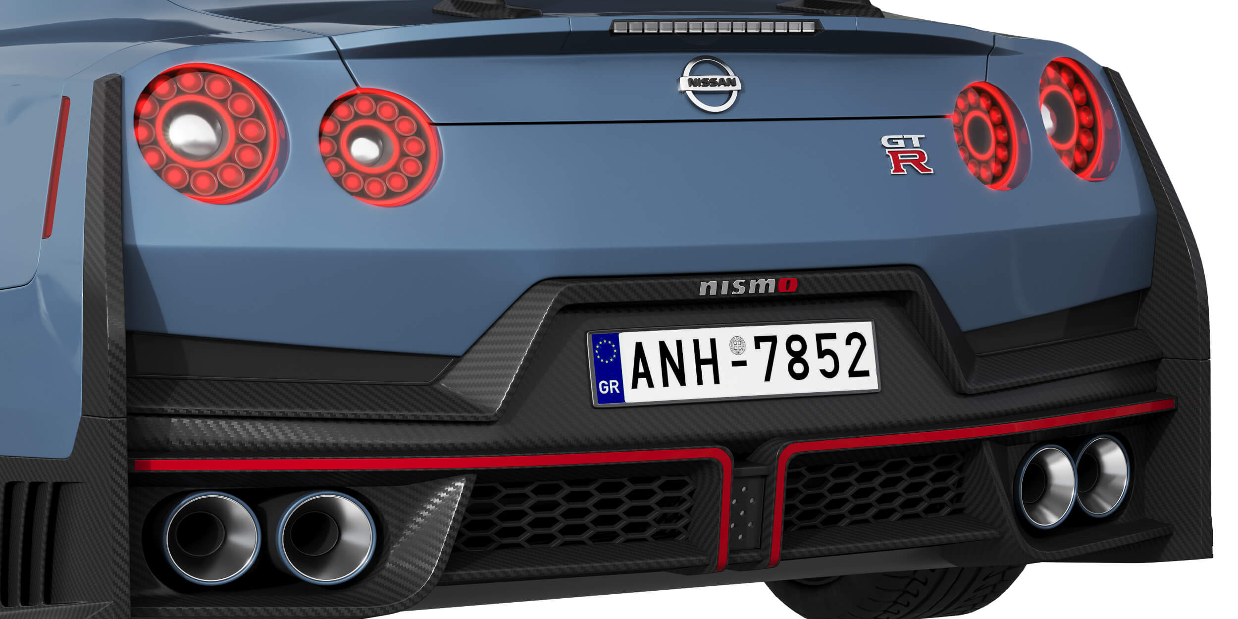 Nissan GT-R Nismo 3D Model by zifir3d