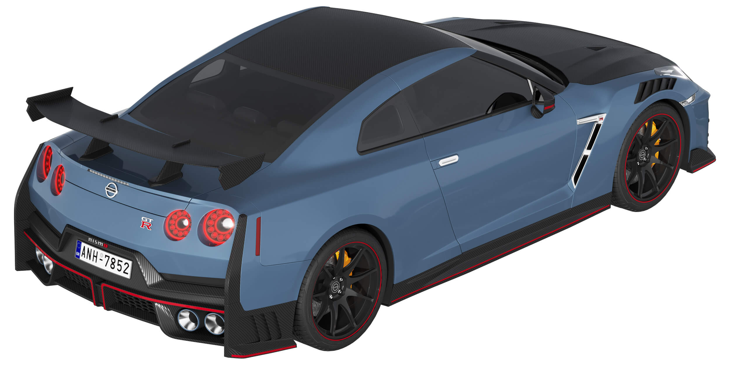 Nissan GT-R Nismo 3D Model by zifir3d