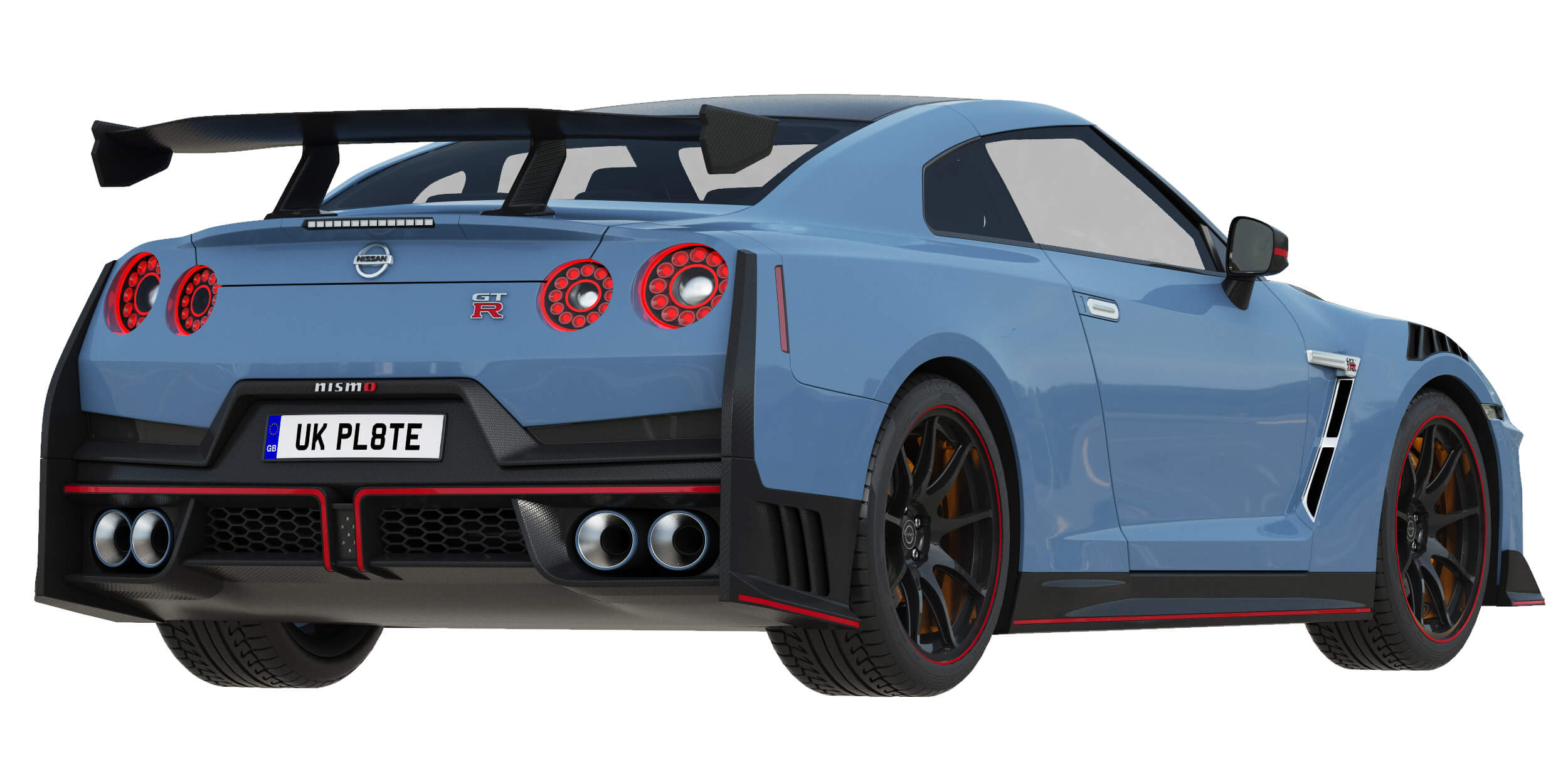 Nissan GT-R Nismo 3D Model by zifir3d