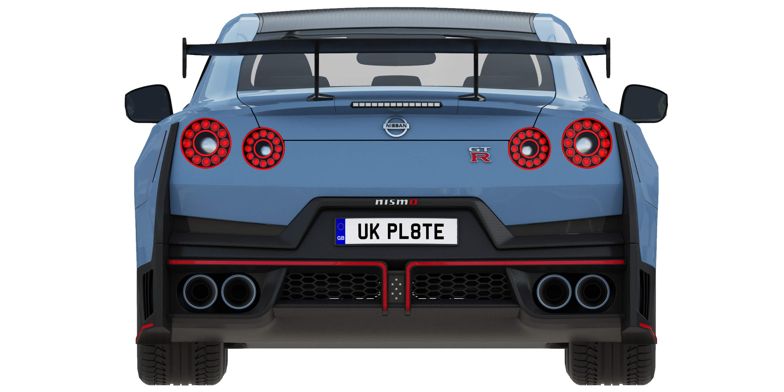 Nissan GT-R Nismo 3D Model by zifir3d