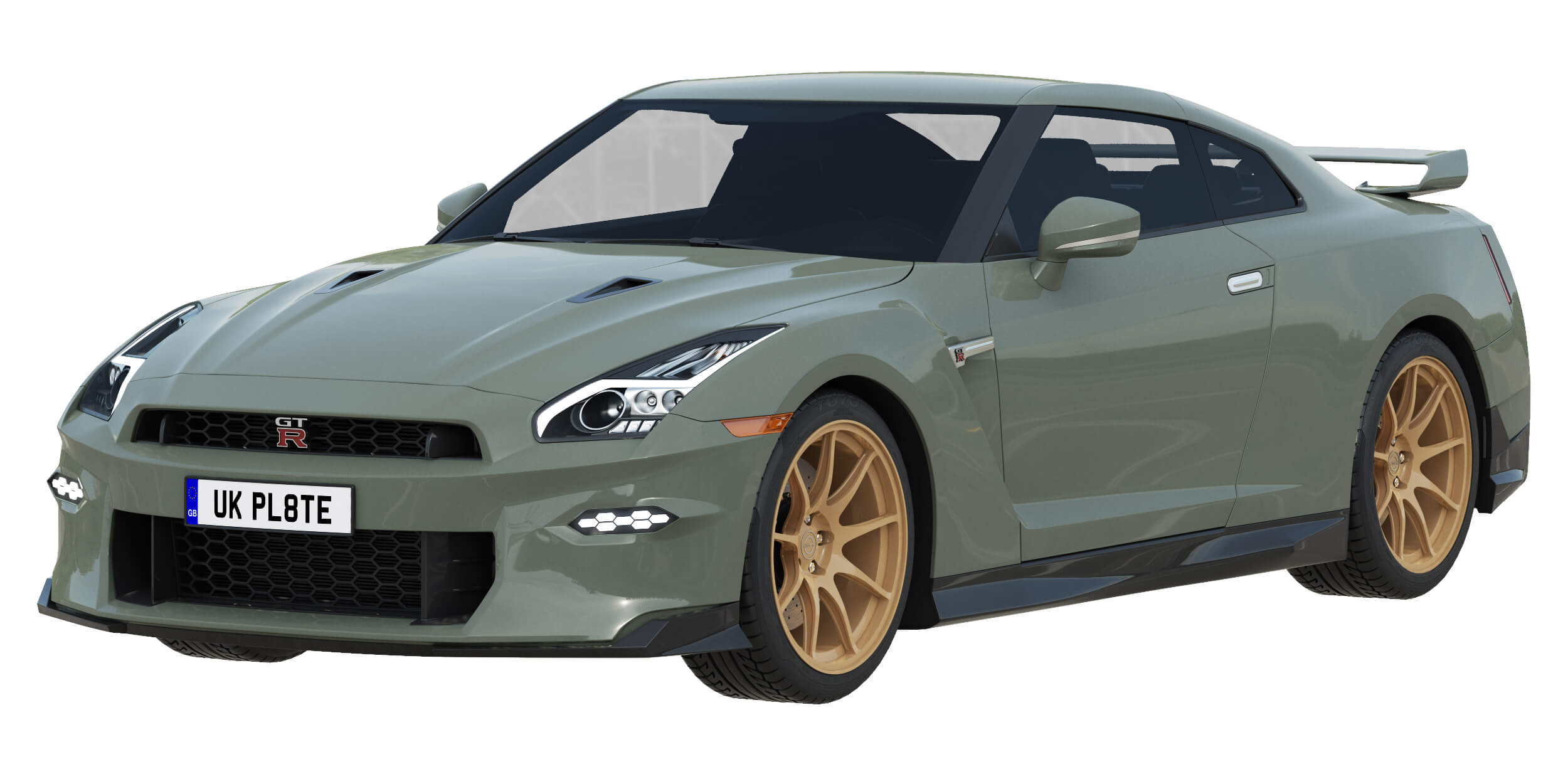 Nissan GT-R 3D Model by zifir3d