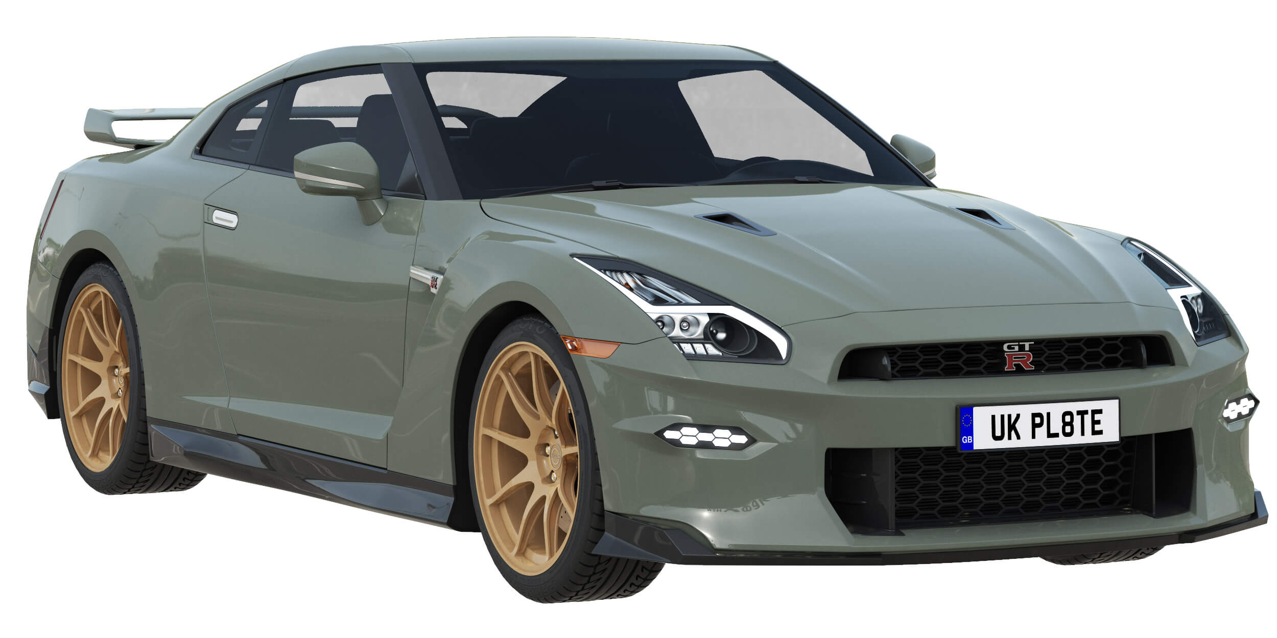 Nissan GT-R 3D Model by zifir3d