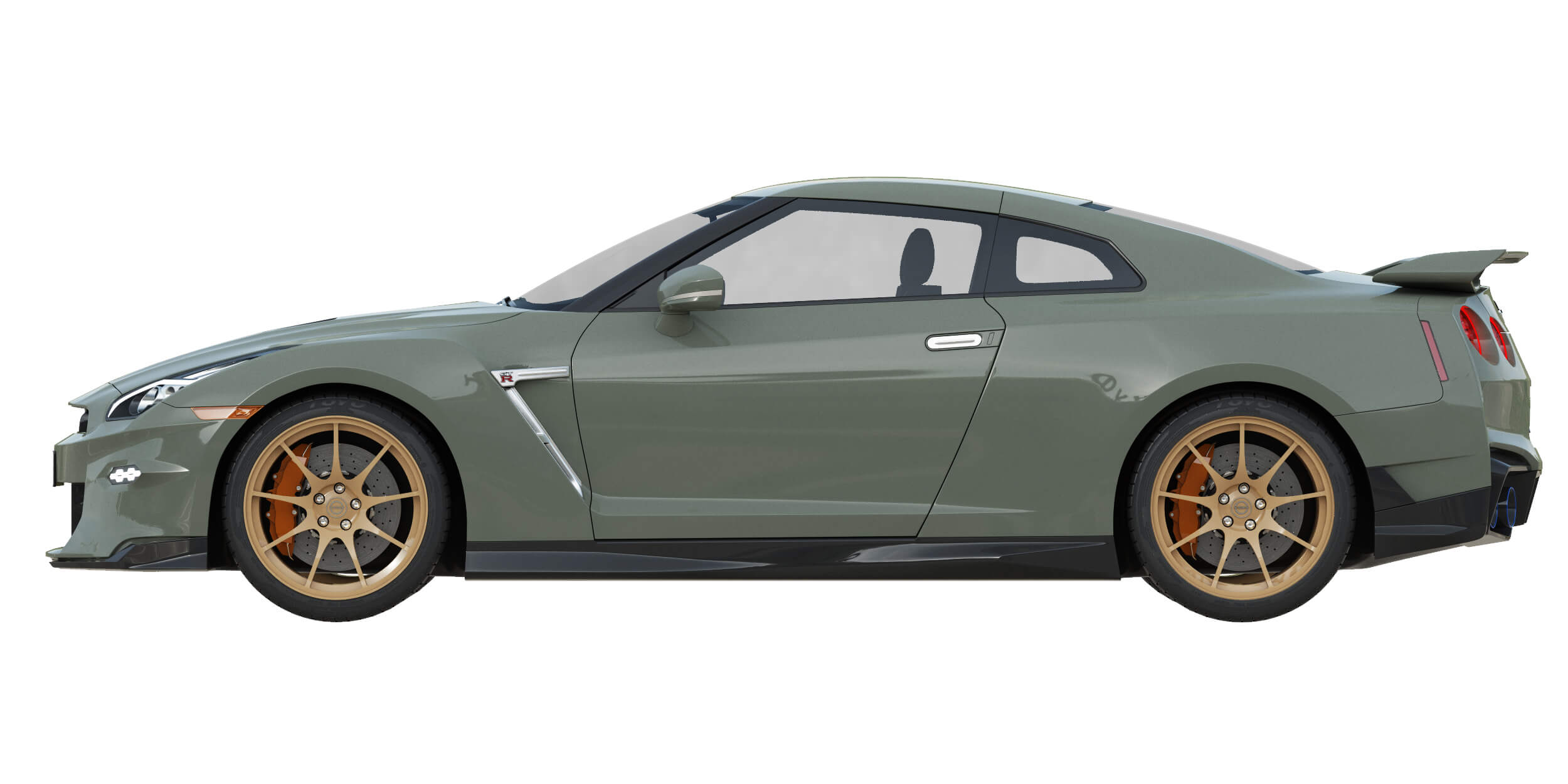 Nissan GT-R 3D Model by zifir3d