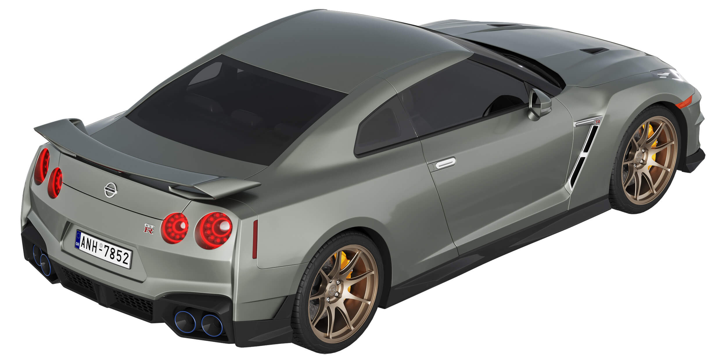 Nissan GT-R 3D Model by zifir3d