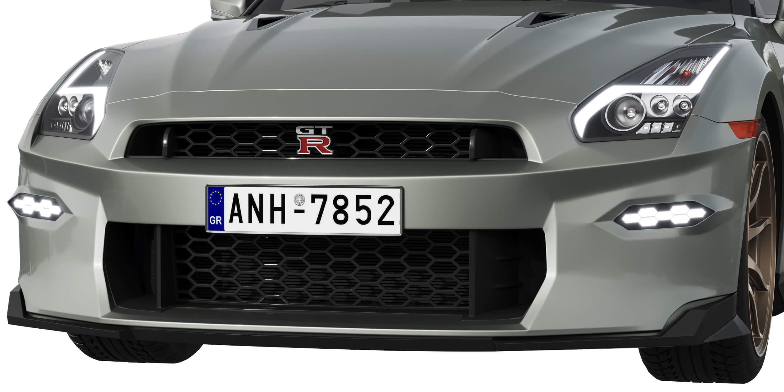 Nissan GT-R 3D Model by zifir3d