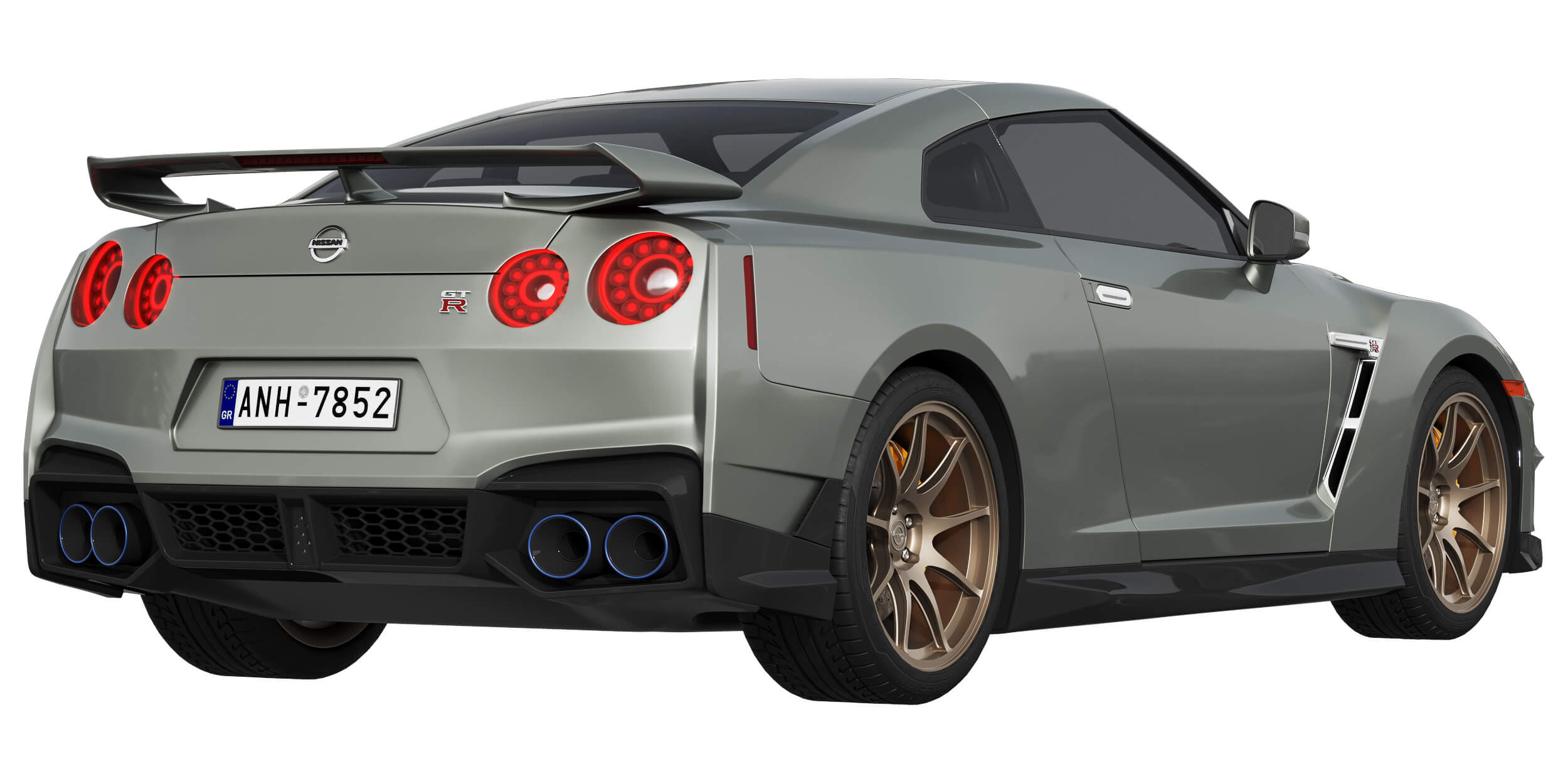 Nissan GT-R 3D Model by zifir3d