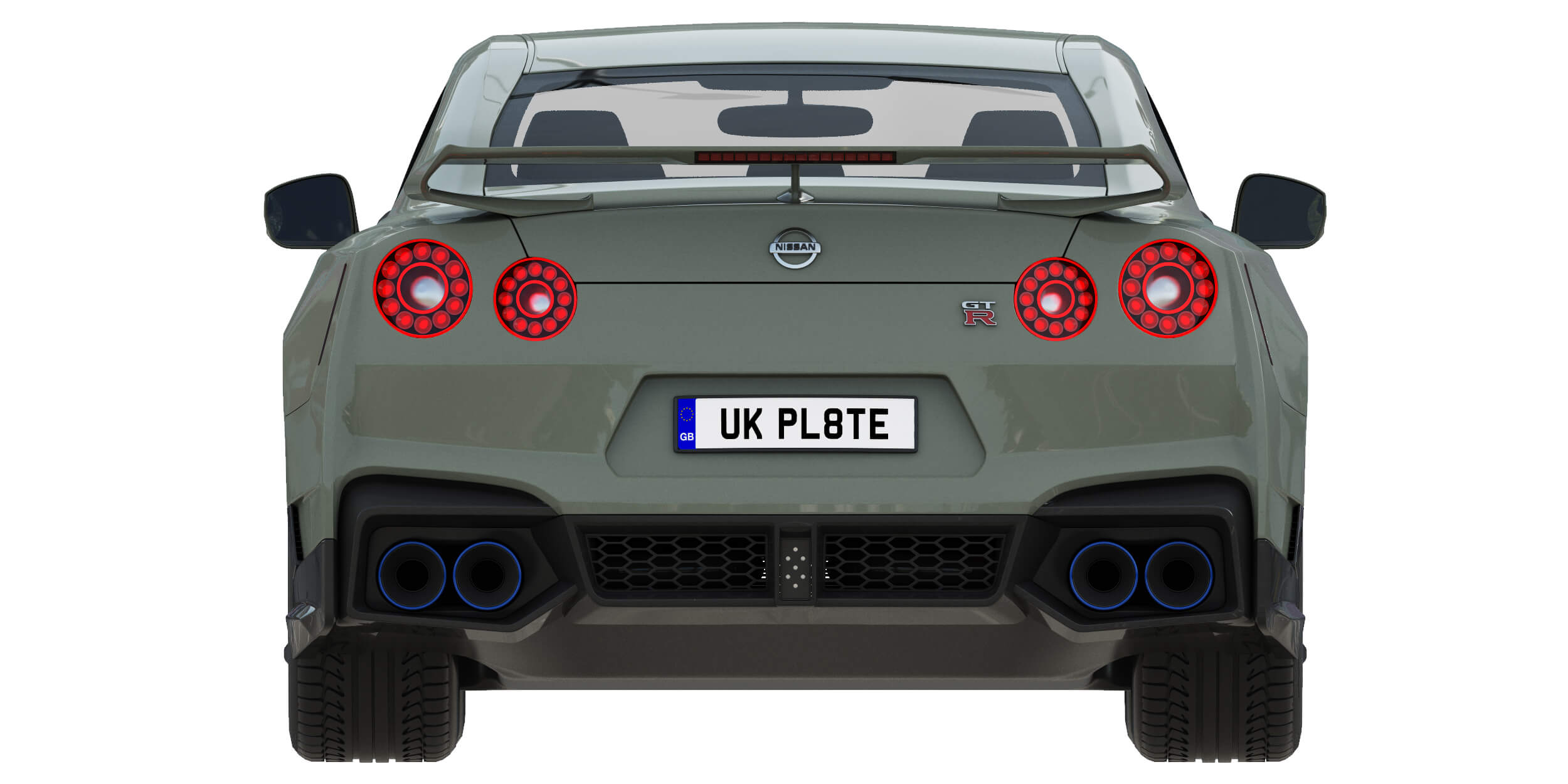Nissan GT-R 3D Model by zifir3d
