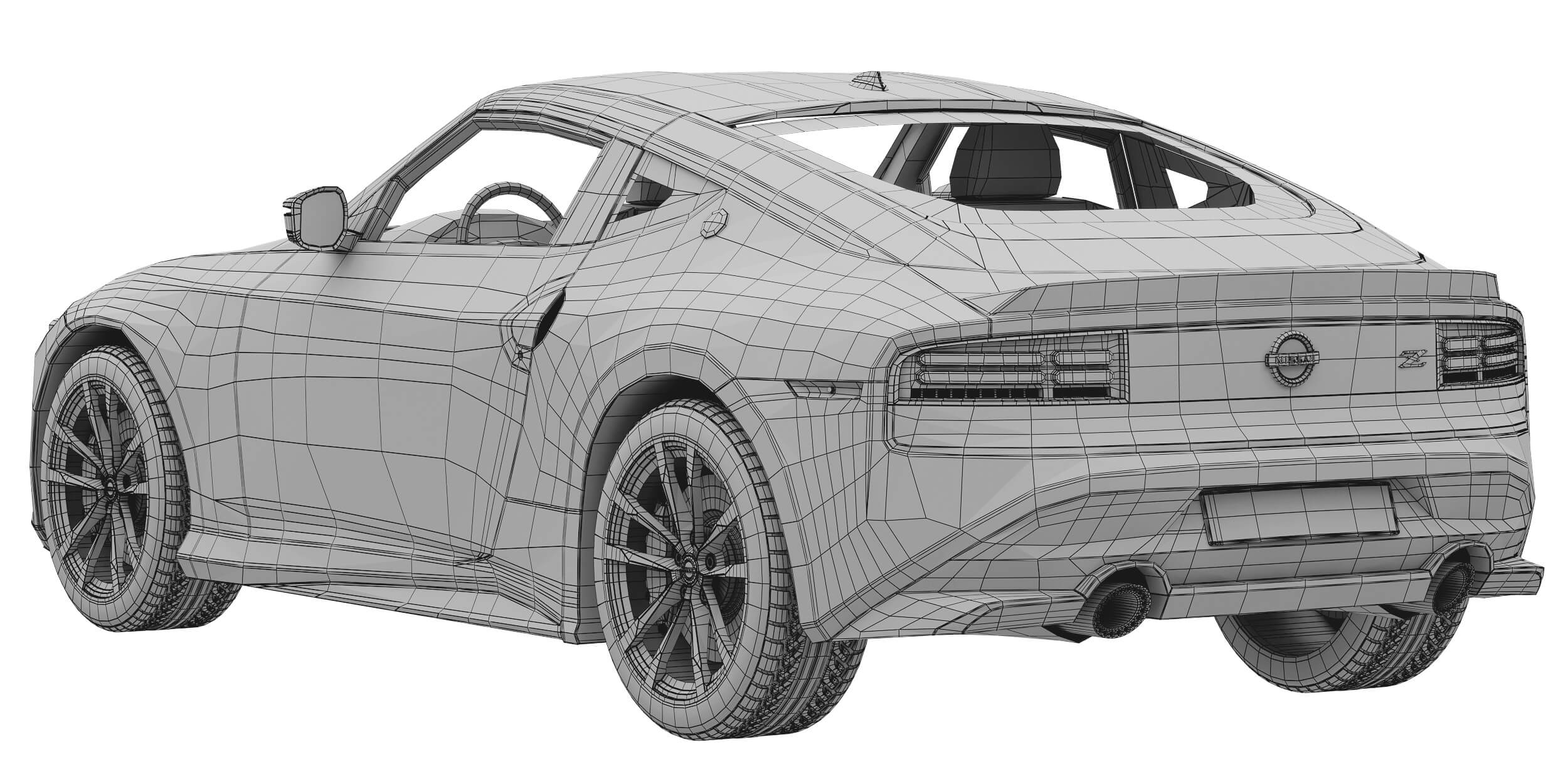 Nissan Z - 3D Model by zifir3d