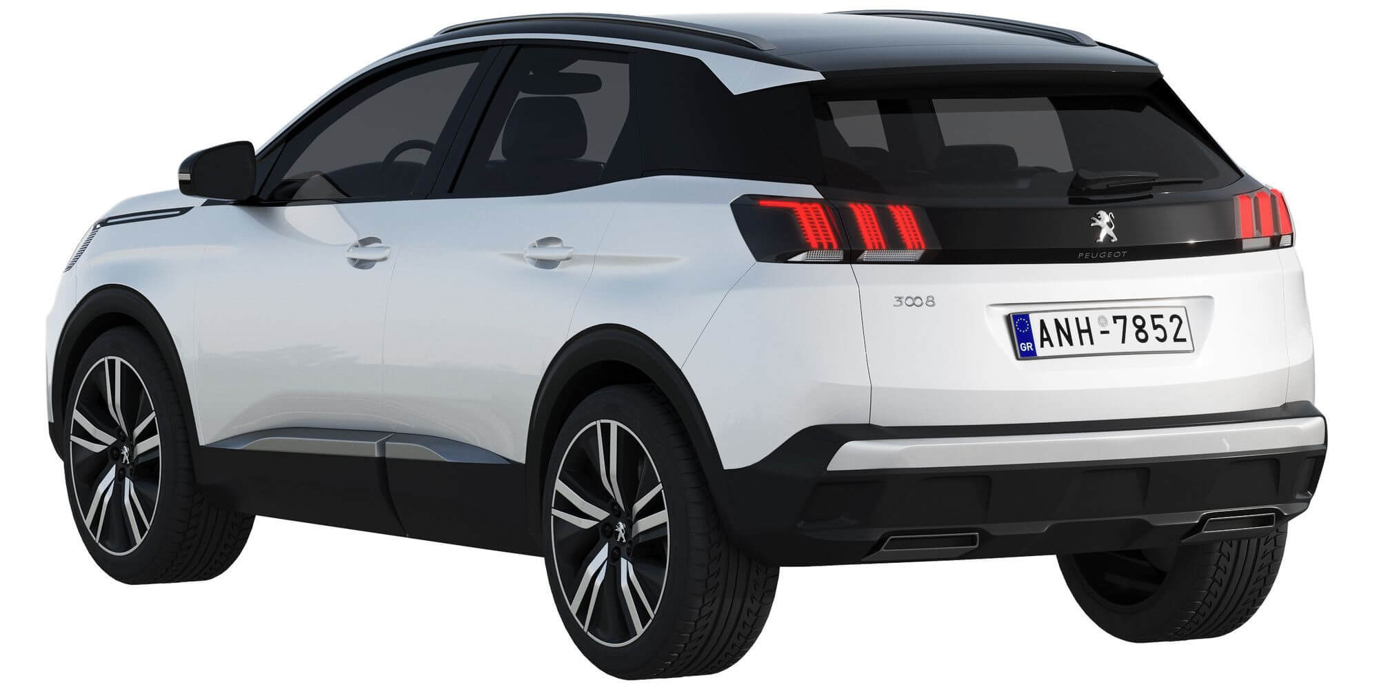 Peugeot 3008 - 3D Model by zifir3d