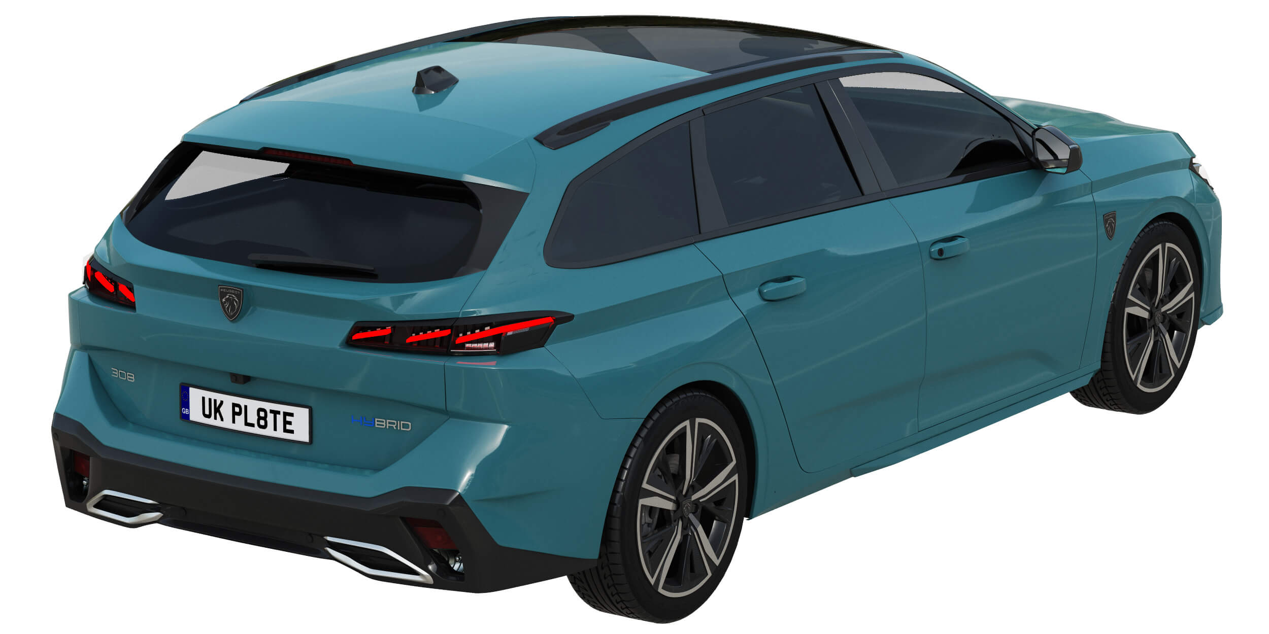 Peugeot 308 SW - 3D Model by zifir3d