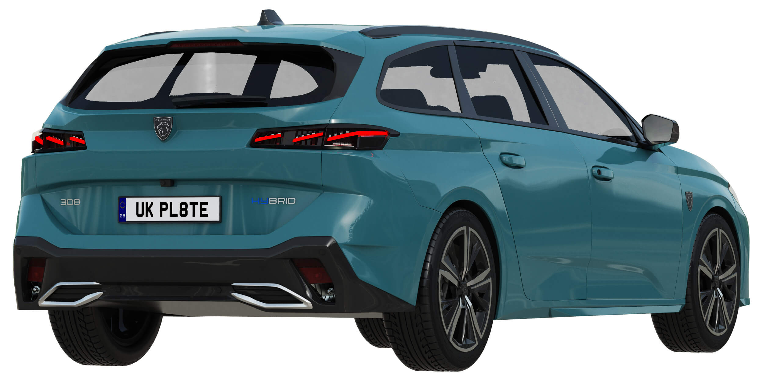 Peugeot 308 SW - 3D Model by zifir3d