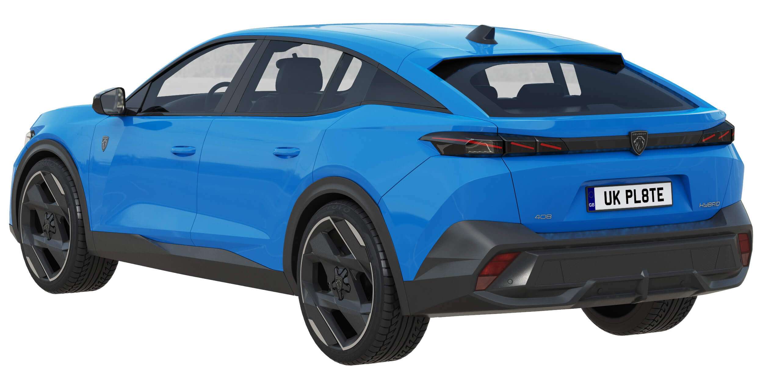 Peugeot 408 - 3D Model by zifir3d