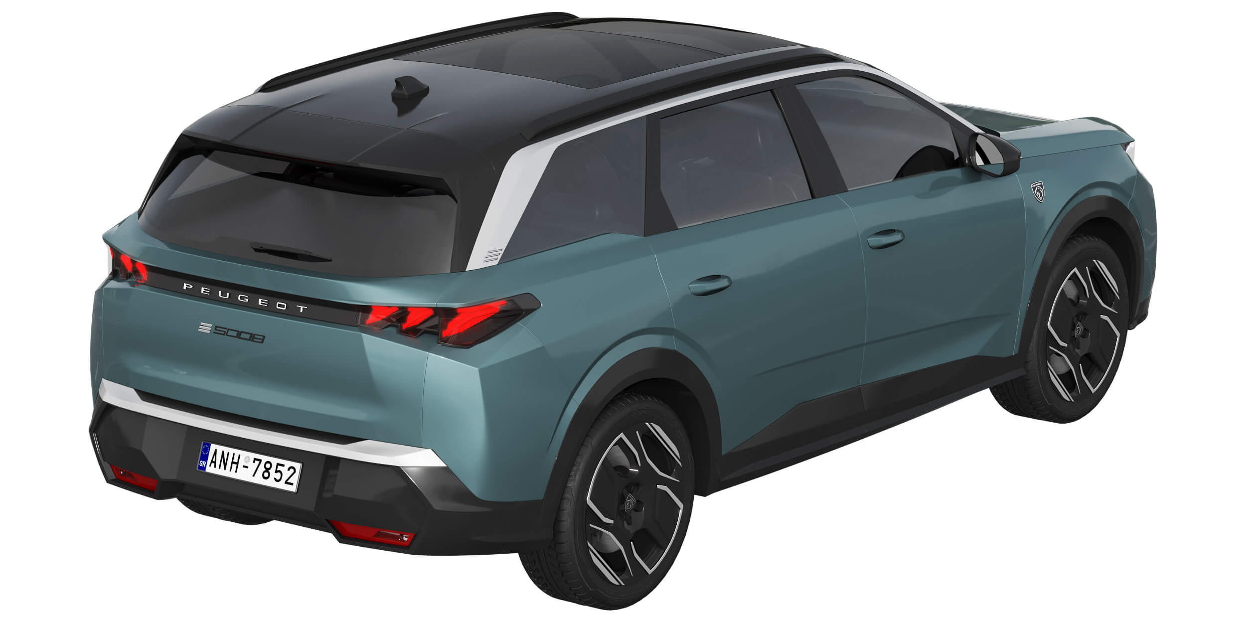 Peugeot E-5008 3D Model by zifir3d