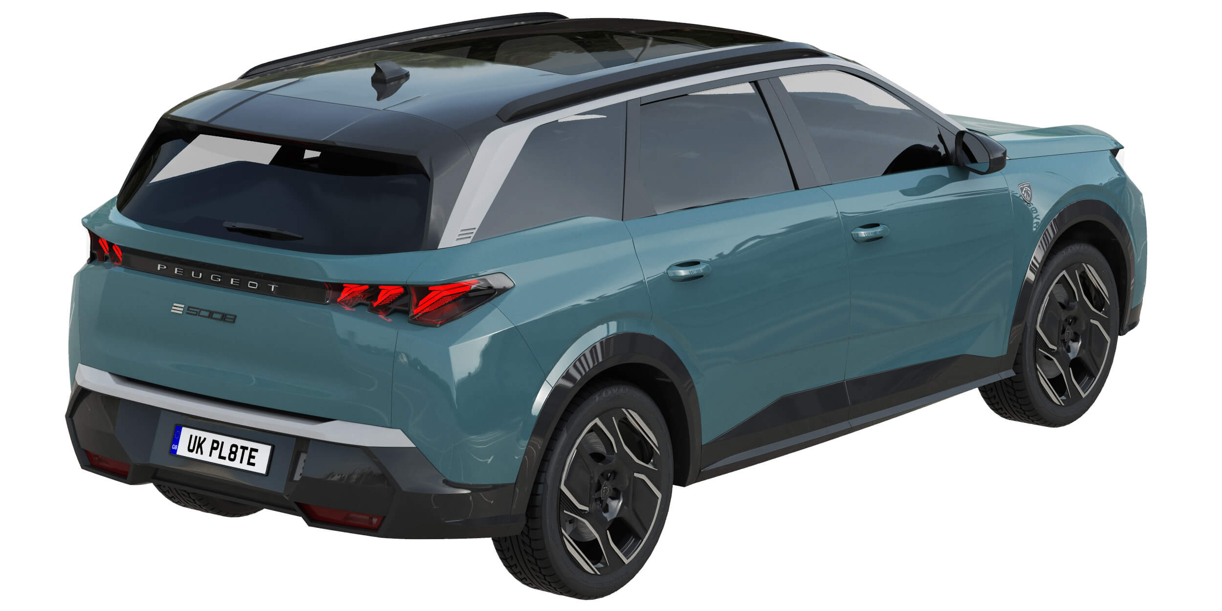 Peugeot E-5008 3D Model by zifir3d