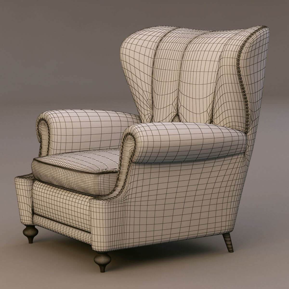 Pigoli Esedra Chair - 3D Model by zifir3d