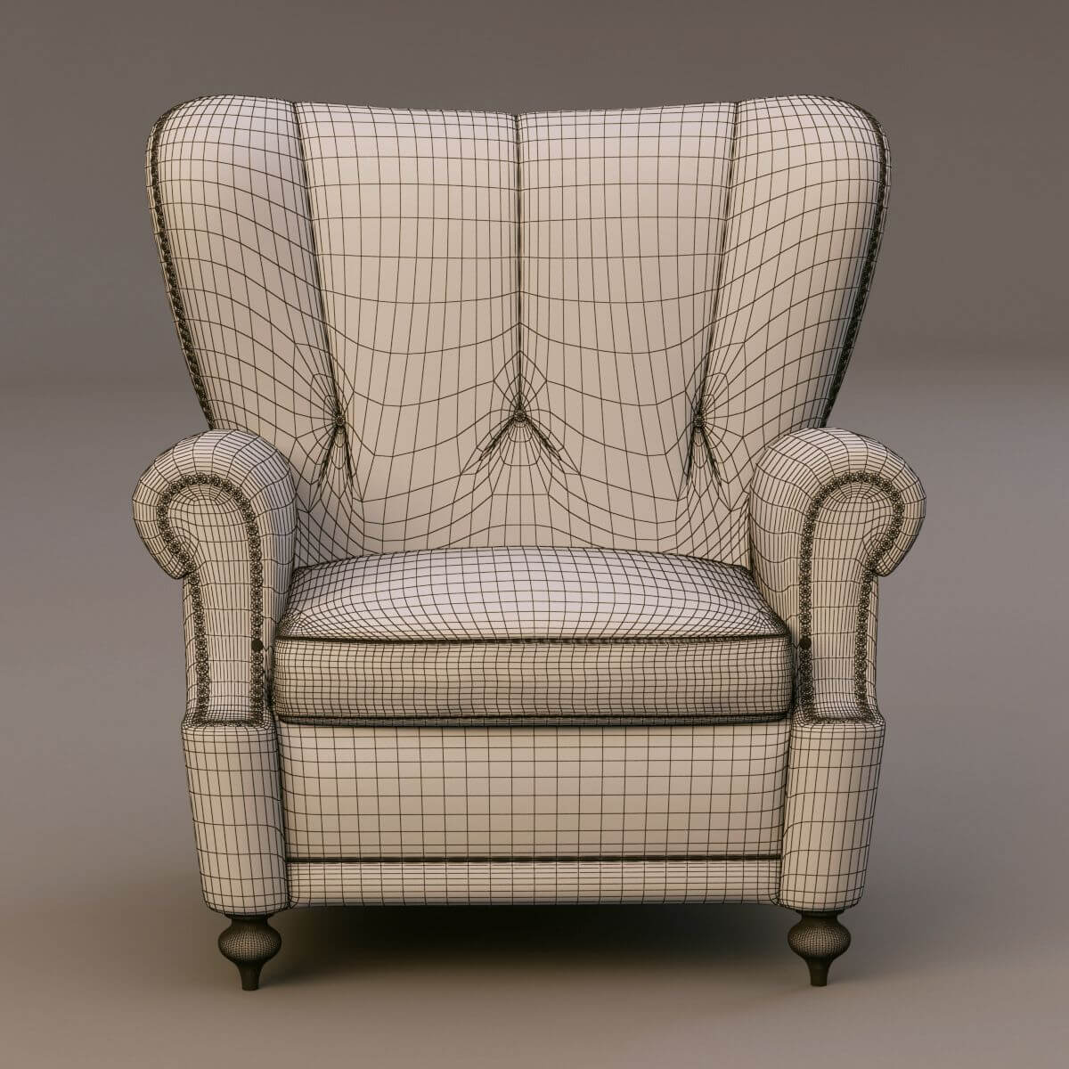 Pigoli Esedra Chair - 3D Model by zifir3d