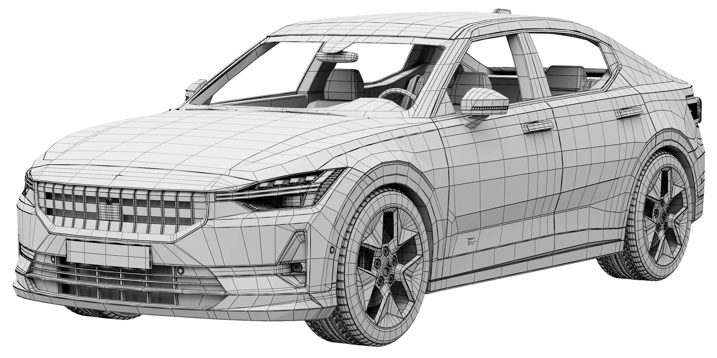 Polestar 2 - 3D Model by zifir3d