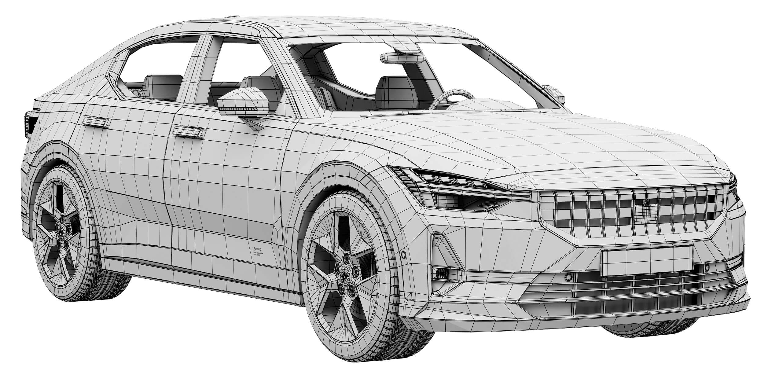 Polestar 2 - 3D Model by zifir3d