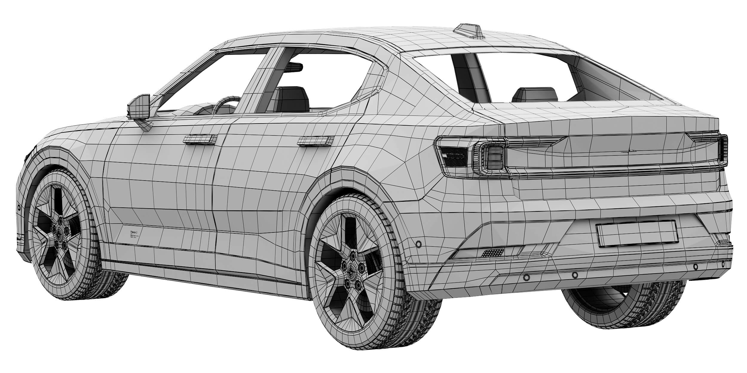 Polestar 2 - 3D Model by zifir3d