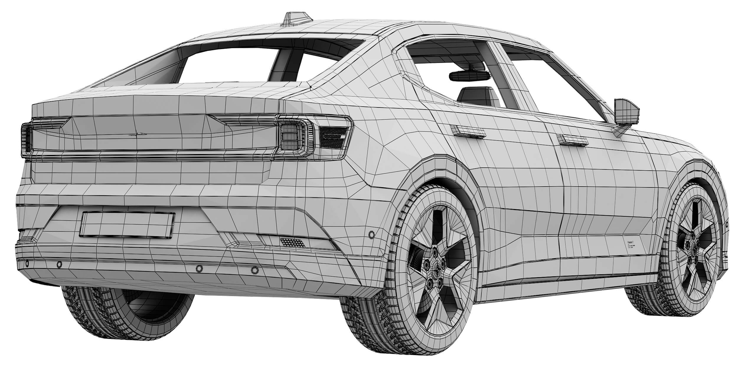 Polestar 2 - 3D Model by zifir3d