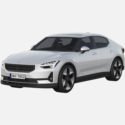 Polestar 2 - 3D Model by zifir3d