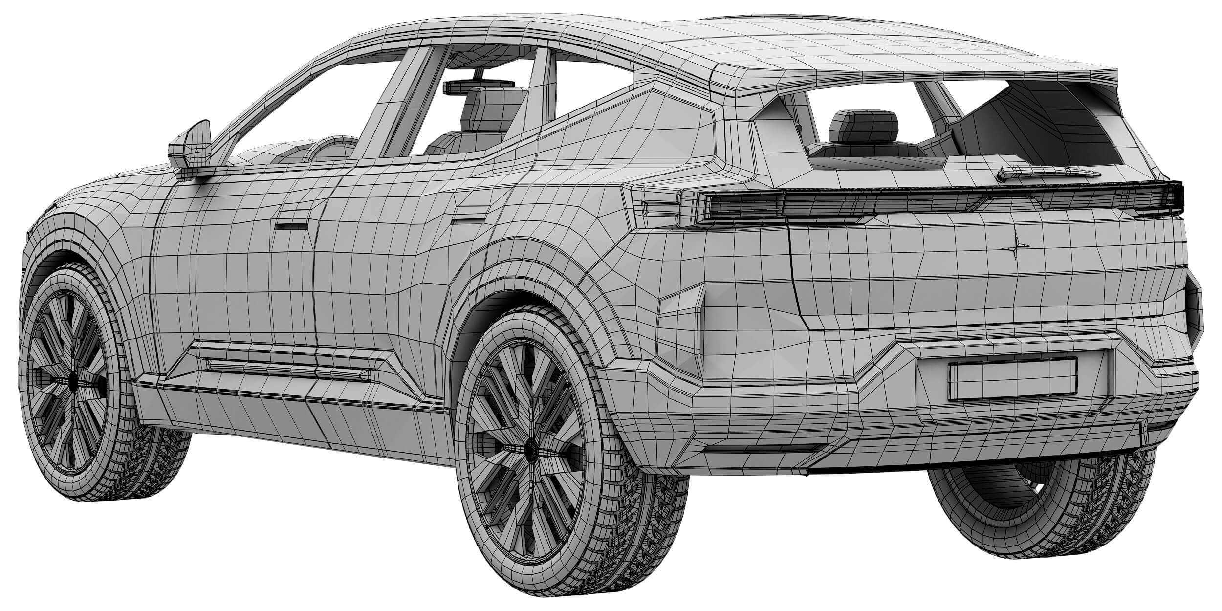 Polestar 3 - 3D Model by zifir3d