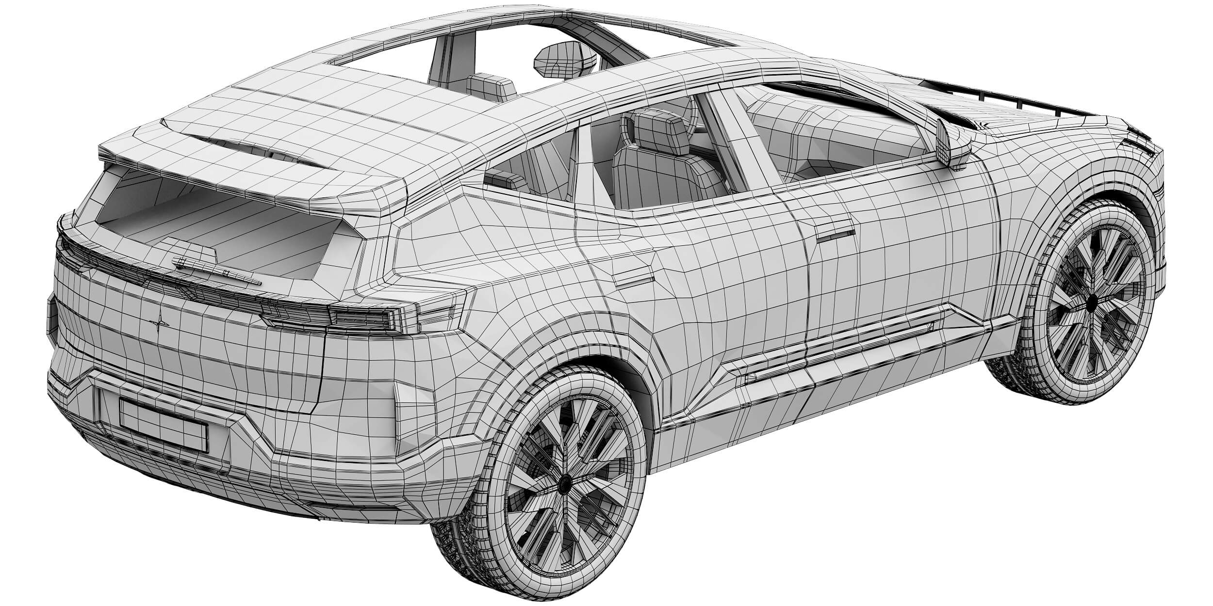 Polestar 3 - 3D Model by zifir3d