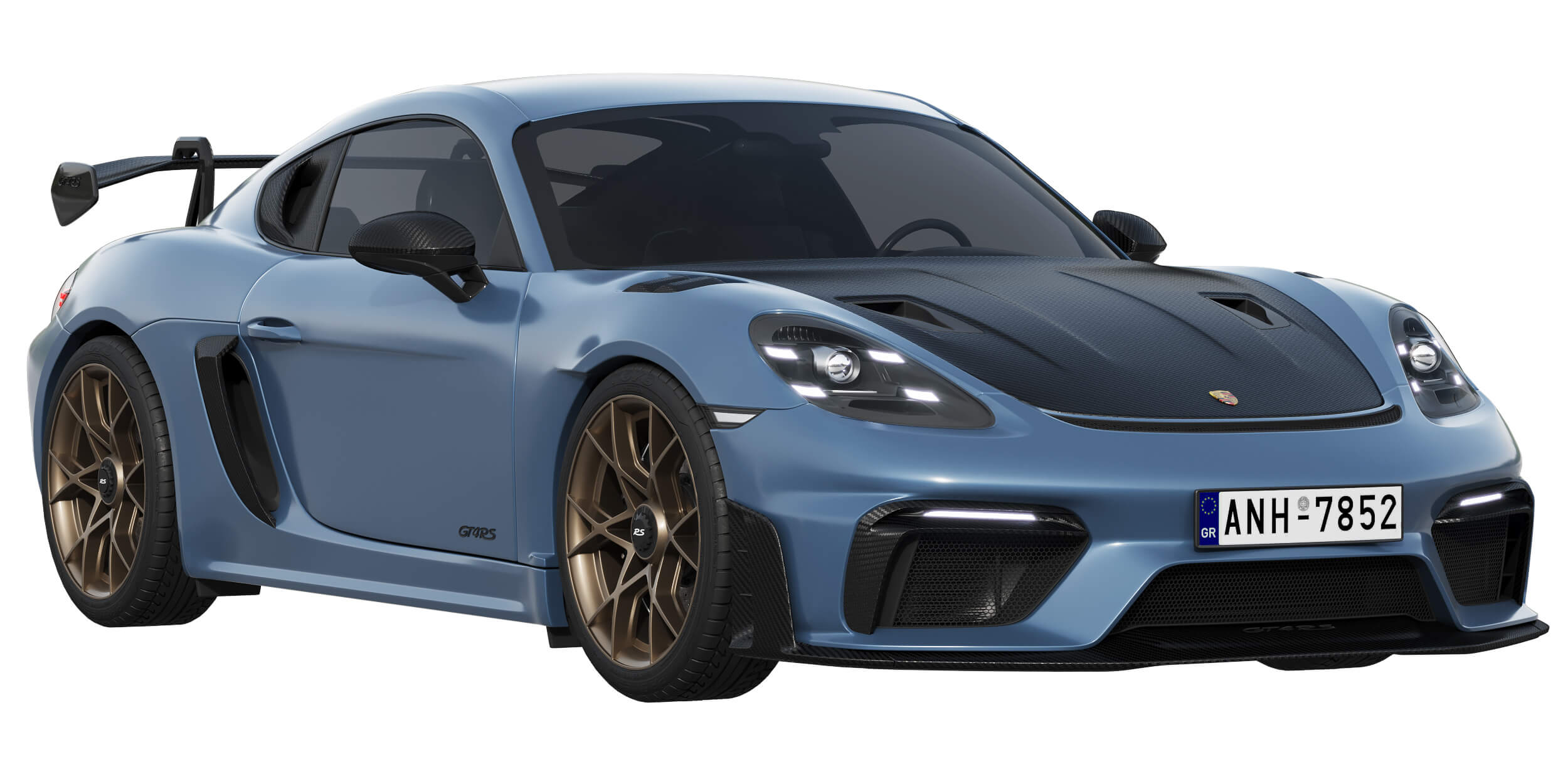 Porsche 718 Cayman GT4 RS - 3D Model by zifir3d
