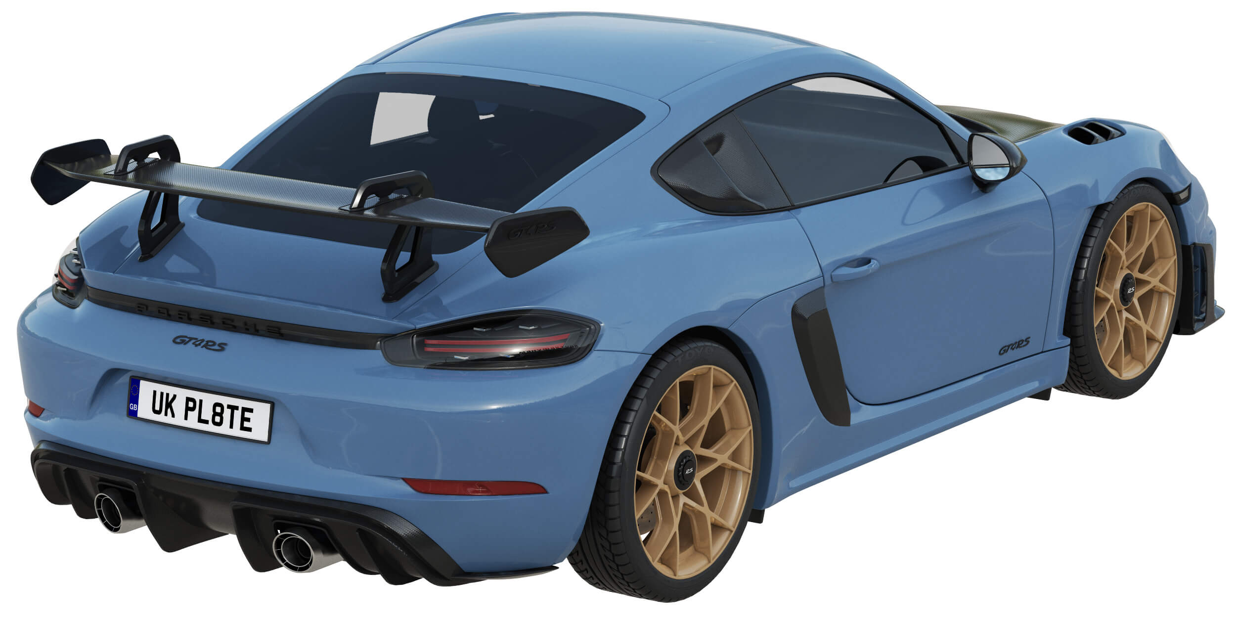 Porsche 718 Cayman GT4 RS - 3D Model by zifir3d