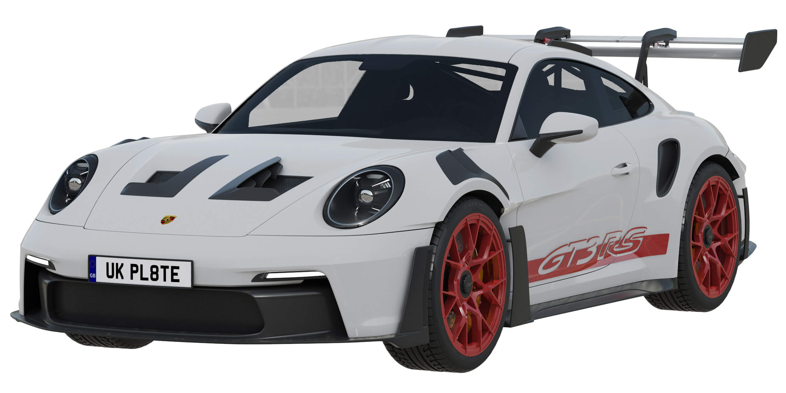 Porsche 911 GT3 RS - 3D Model by zifir3d