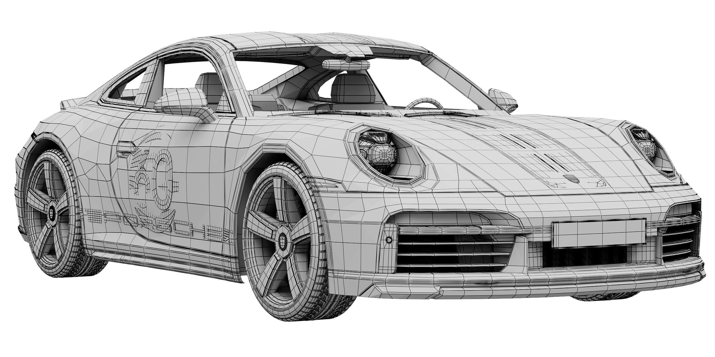 Porsche 911 Sport Classic - 3D Model by zifir3d