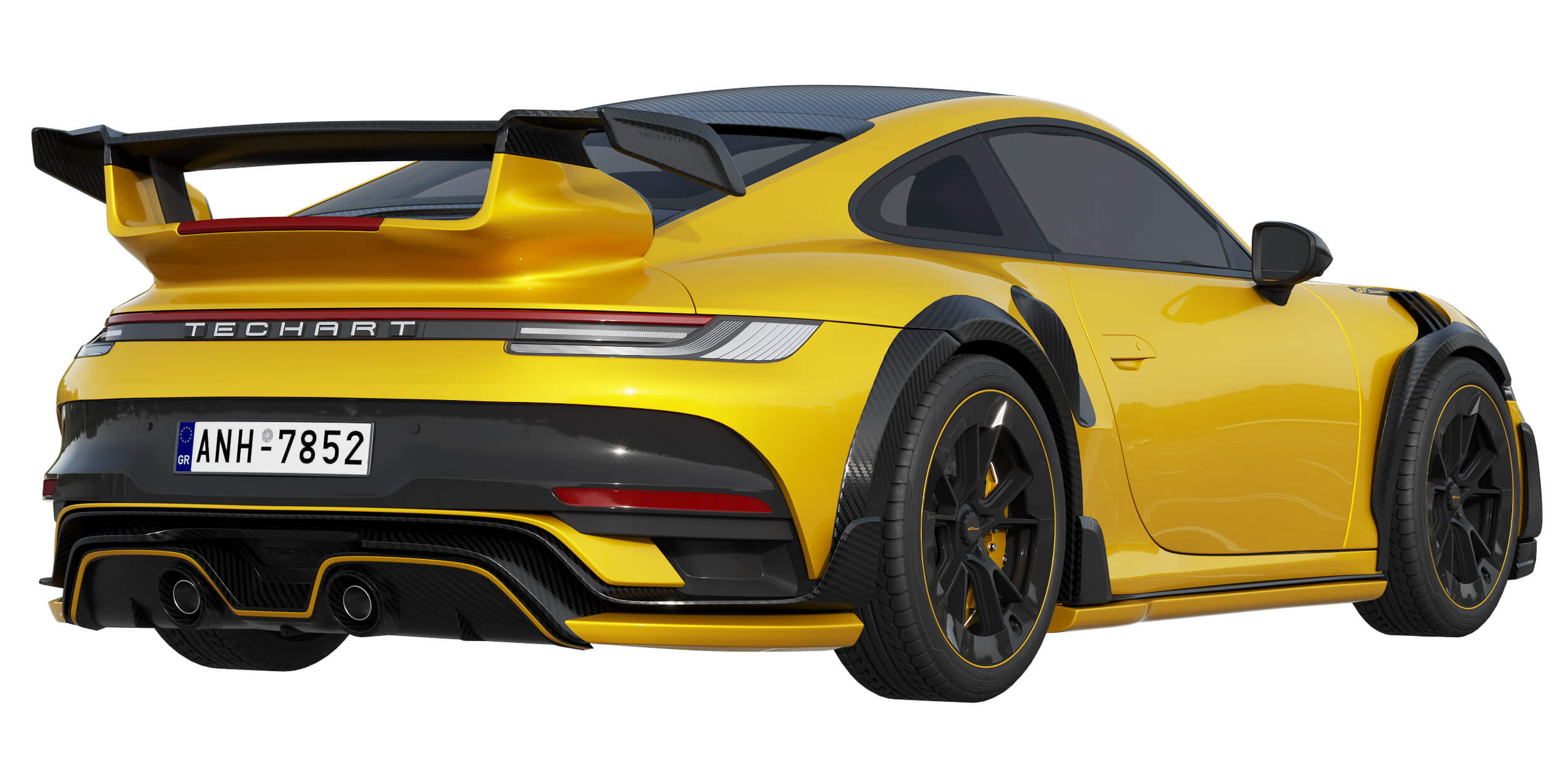 Porsche 911 Techart GT-Street R 3D Model by zifir3d