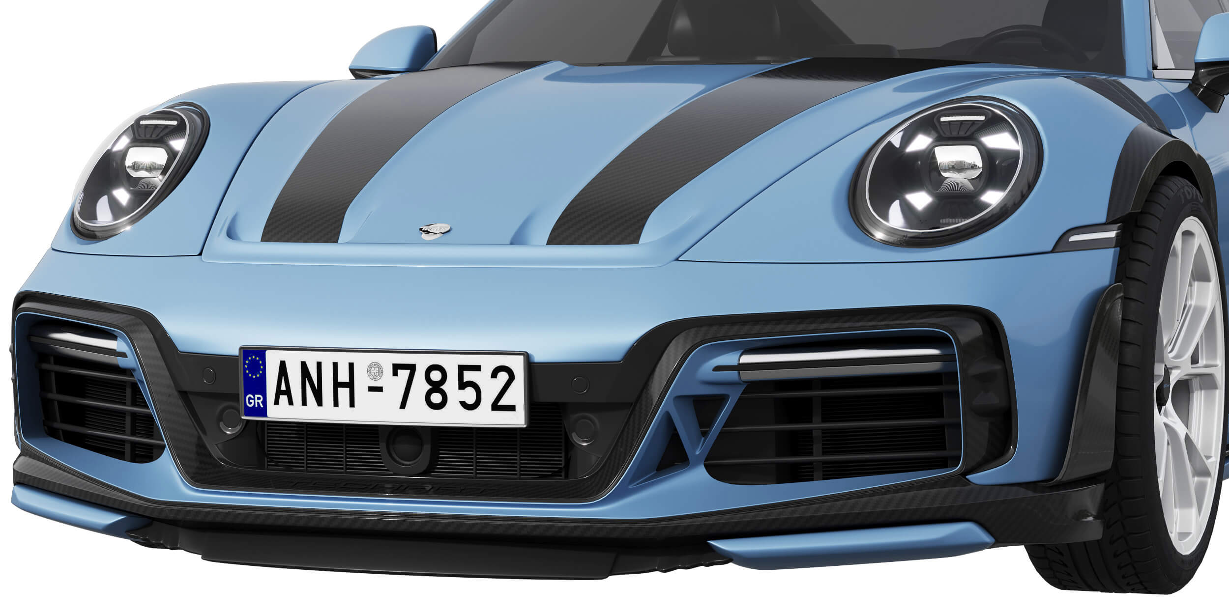 Porsche 911 Techart GTstreet R Touring - 3D Model by zifir3d