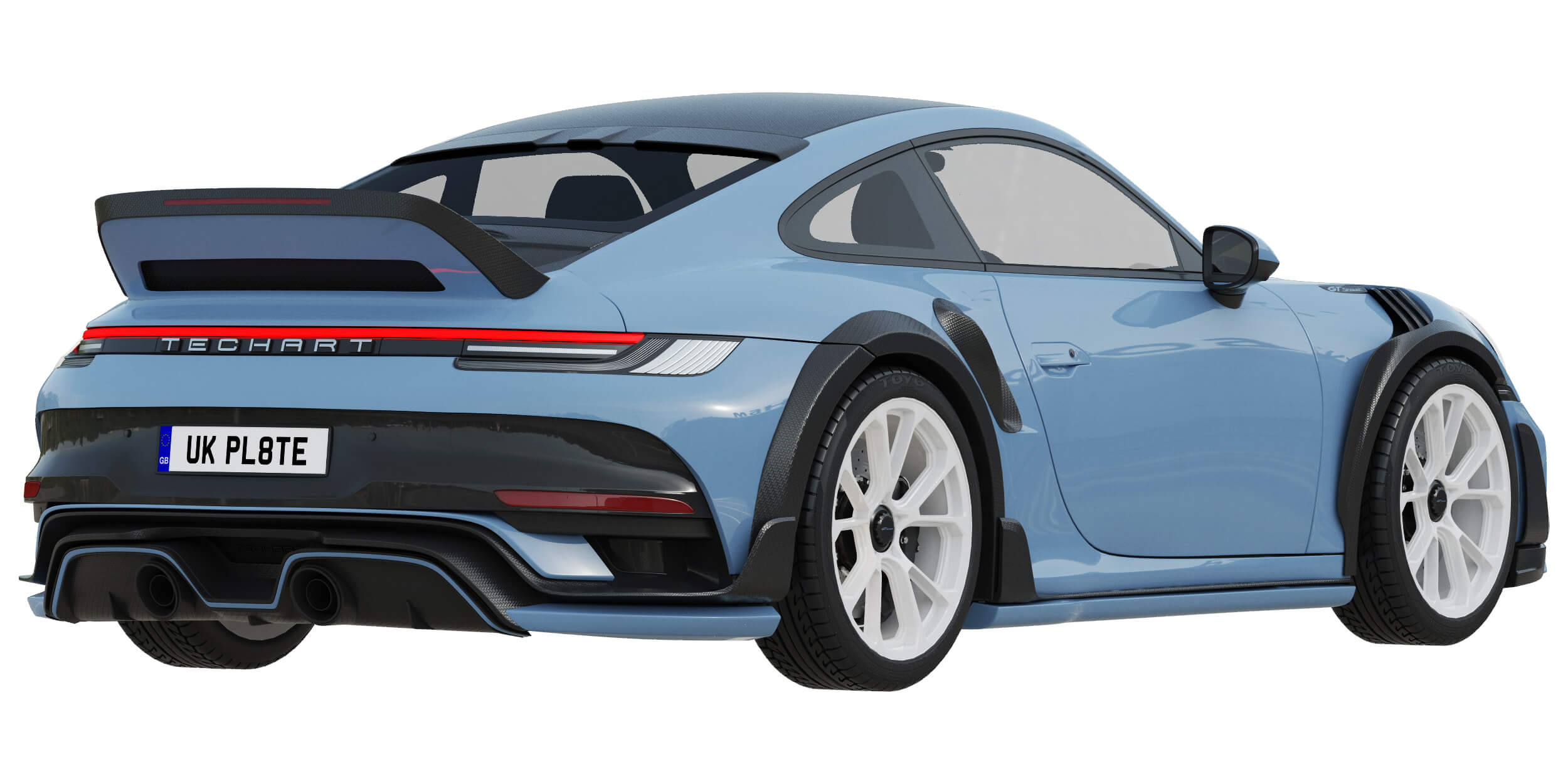 Porsche 911 Techart GTstreet R Touring - 3D Model by zifir3d