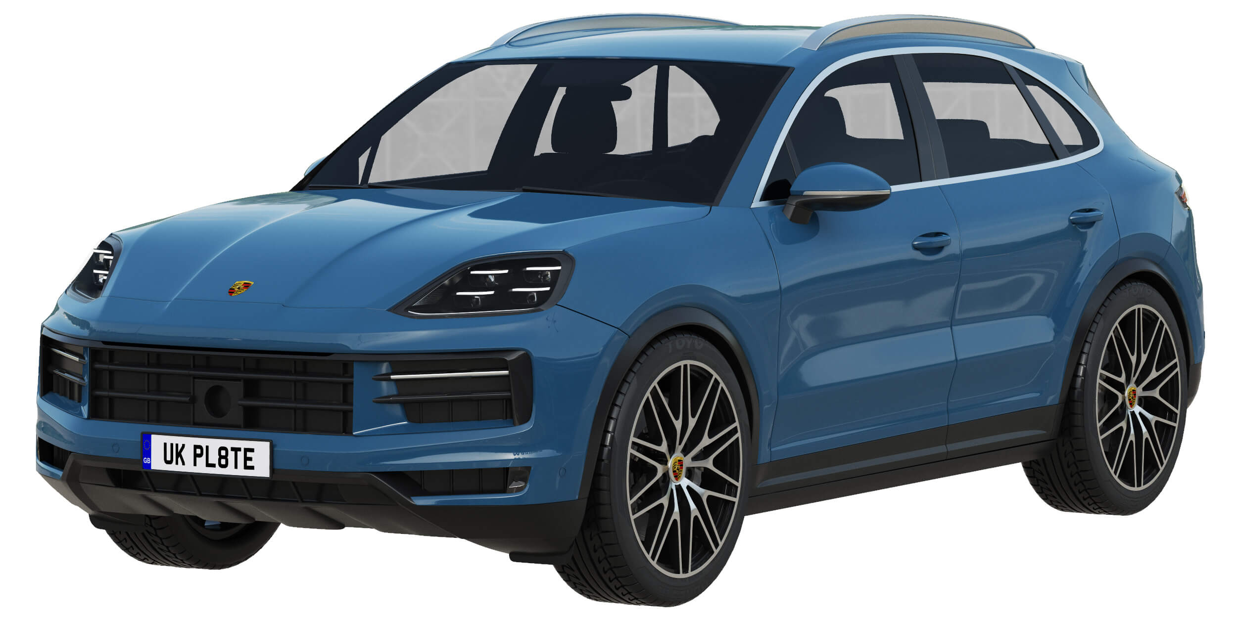 Porsche Cayenne - 3D Model by zifir3d