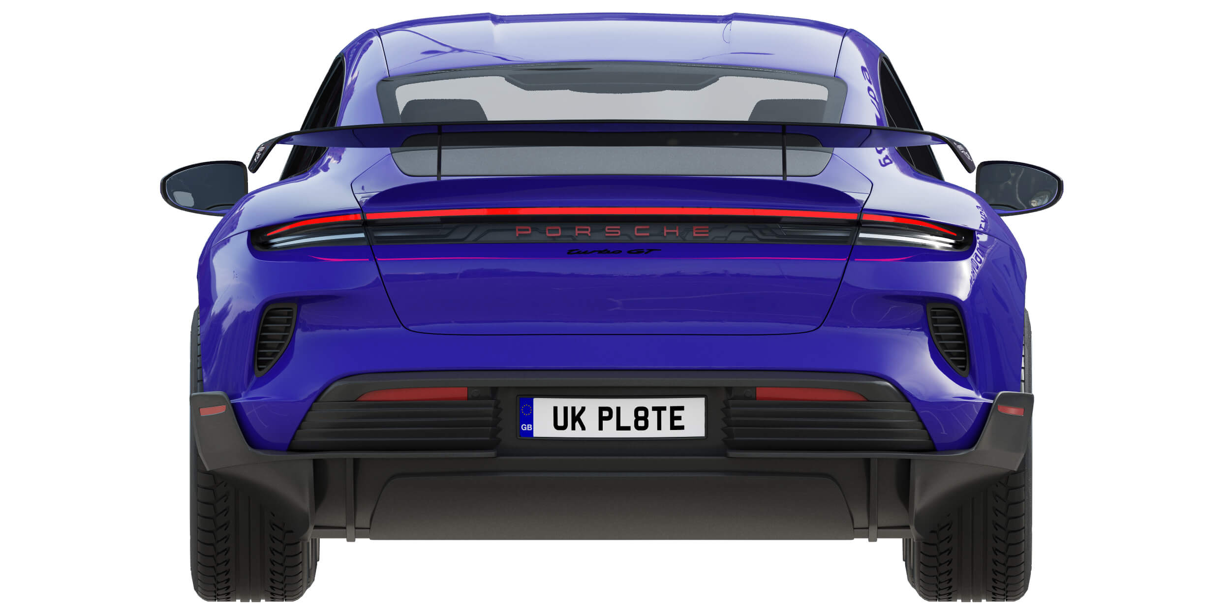 Porsche Taycan Turbo GT - 3D Model by zifir3d