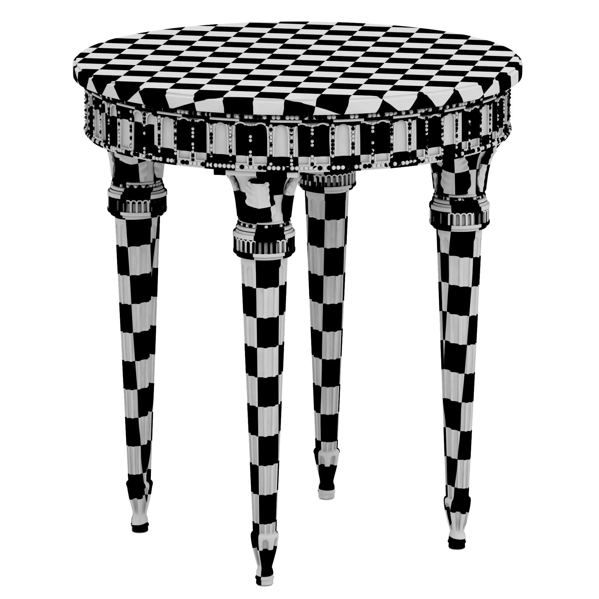 Pozzoli Table - 3D Model by zifir3d