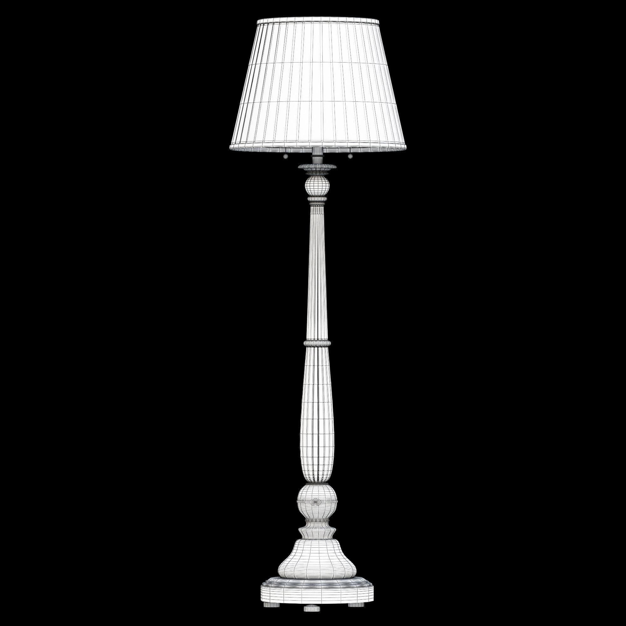 Ralph Lauren Astor Floor Lamp - 3D Model by zifir3d