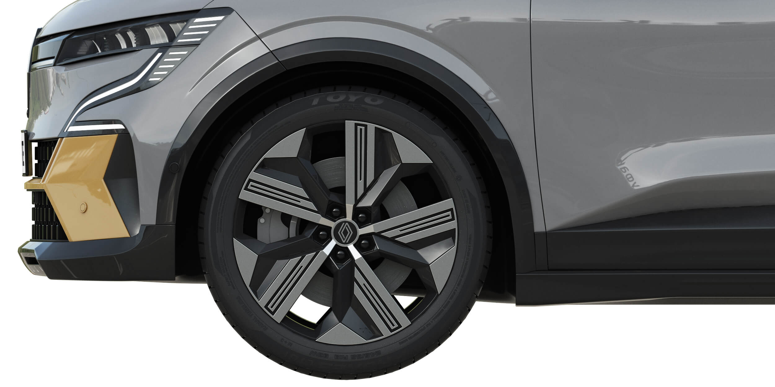 Renault Megane E-Tech 3D Model by zifir3d