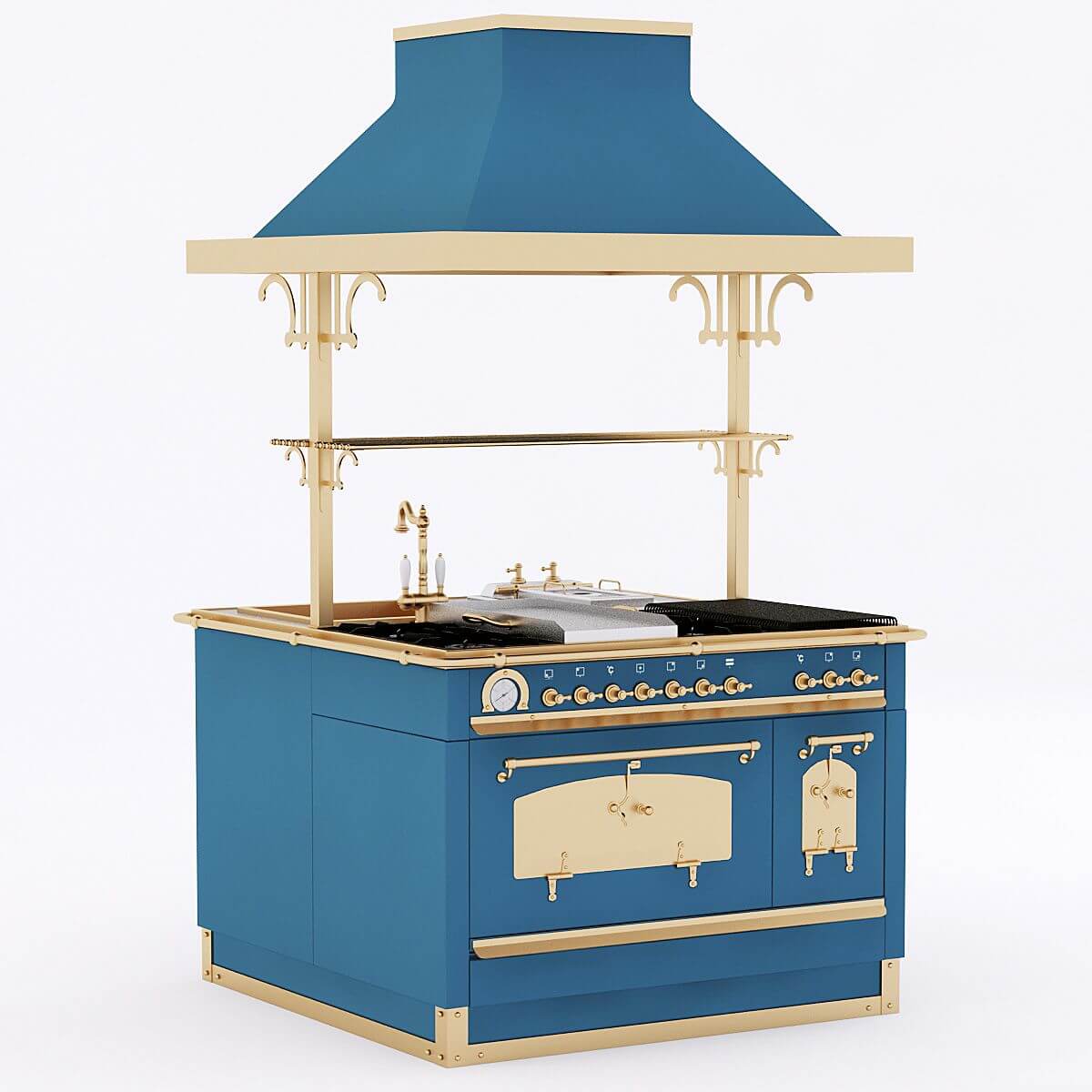 Restart Cooking Block 120 Felix Royal - 3D Model by zifir3d