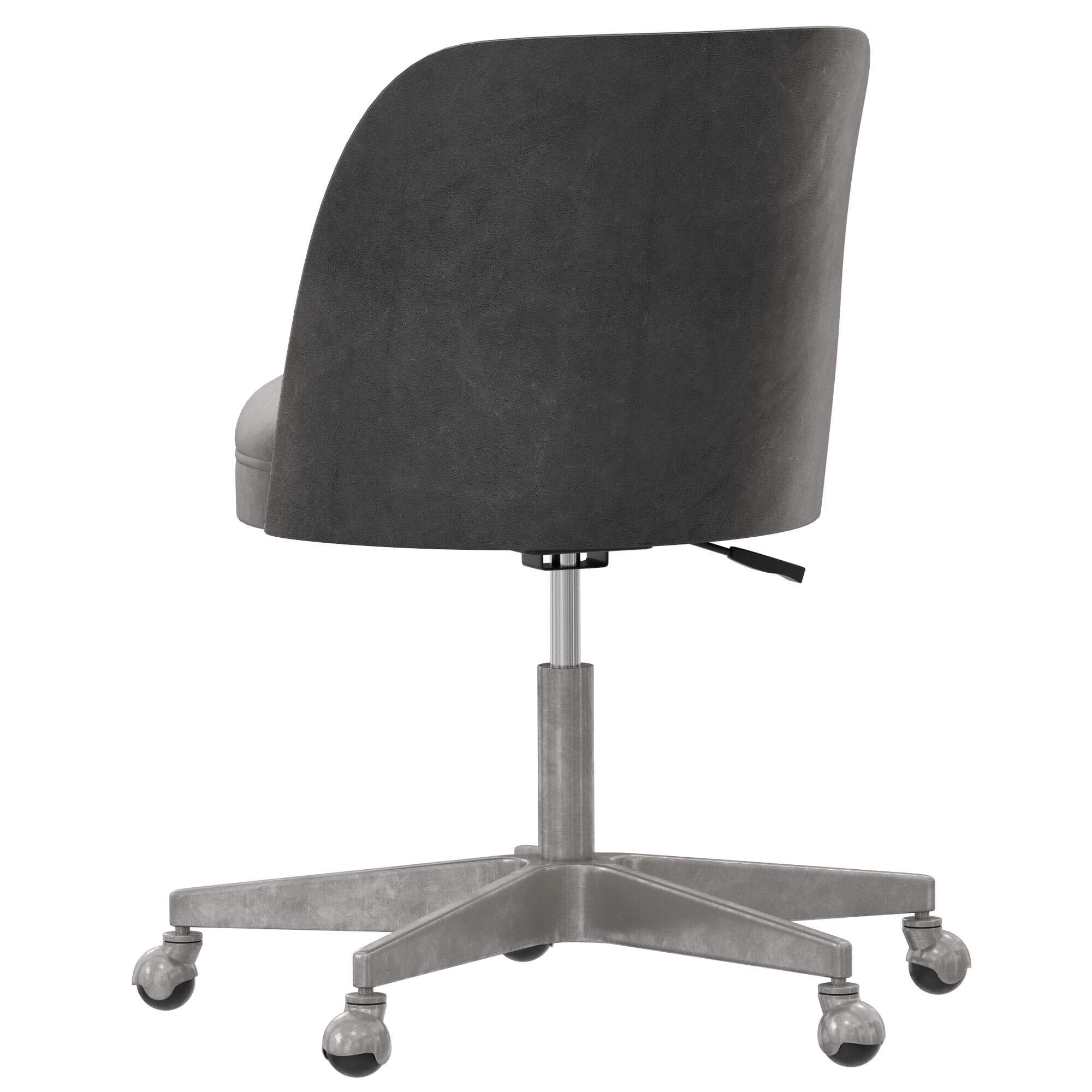 Restoration Hardware Alessa Leather Desk Chair - 3D Model by zifir3d